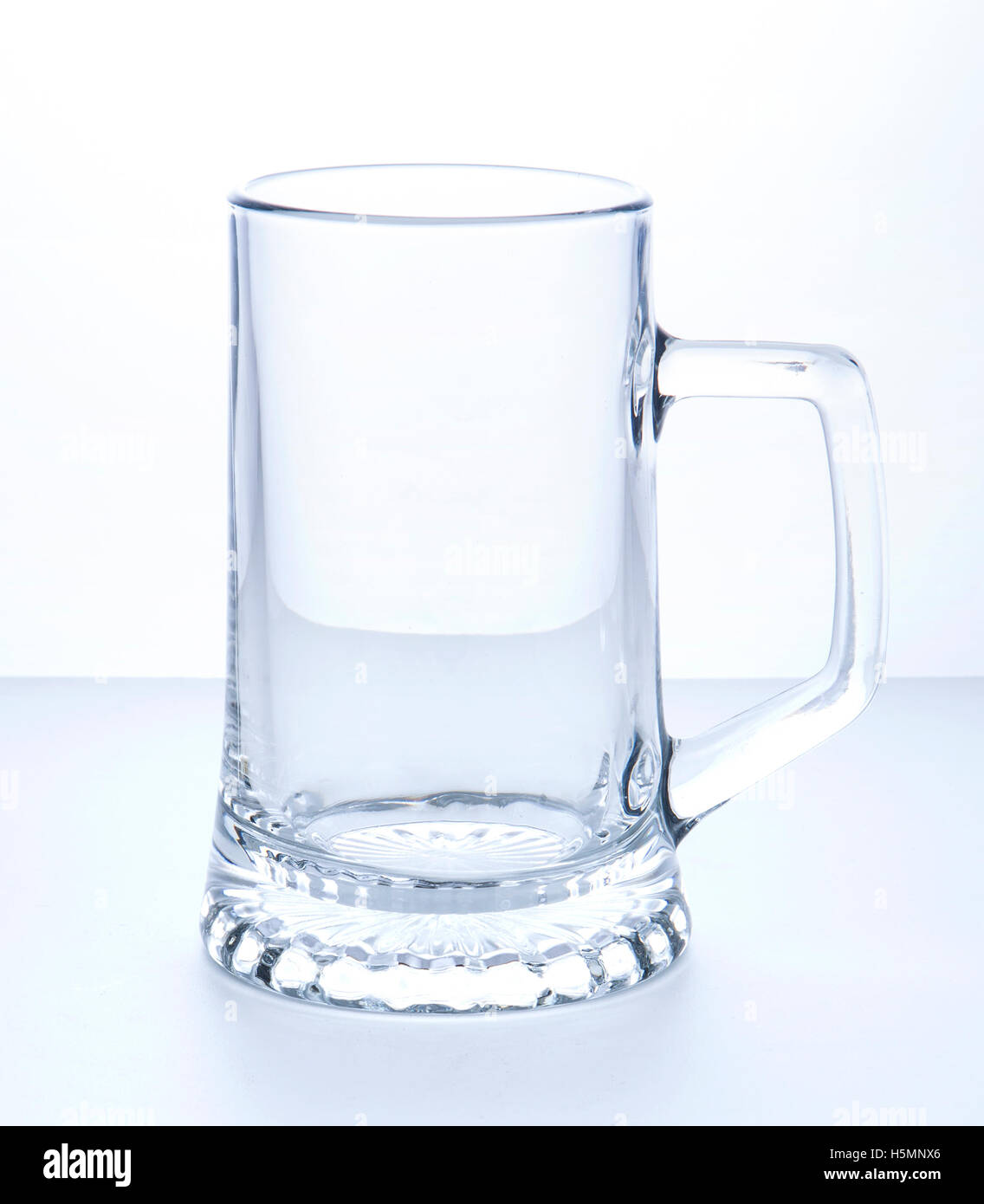 Empty beer mug isolated on white background Stock Photo - Alamy