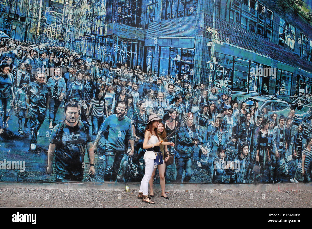 Street scene in New York City , USA Stock Photo - Alamy