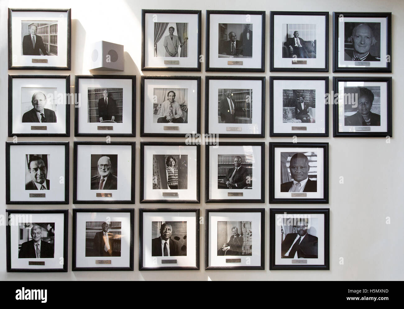 Portraits of the Constitutional Court Judges past and present appointed ...
