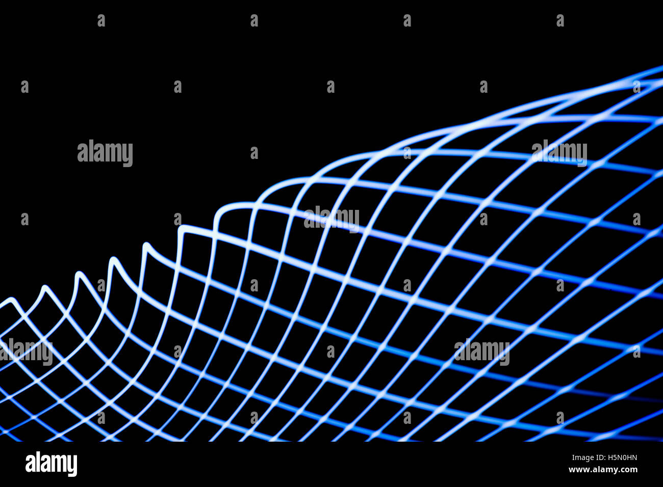 Sound waves in the dark Stock Photo - Alamy