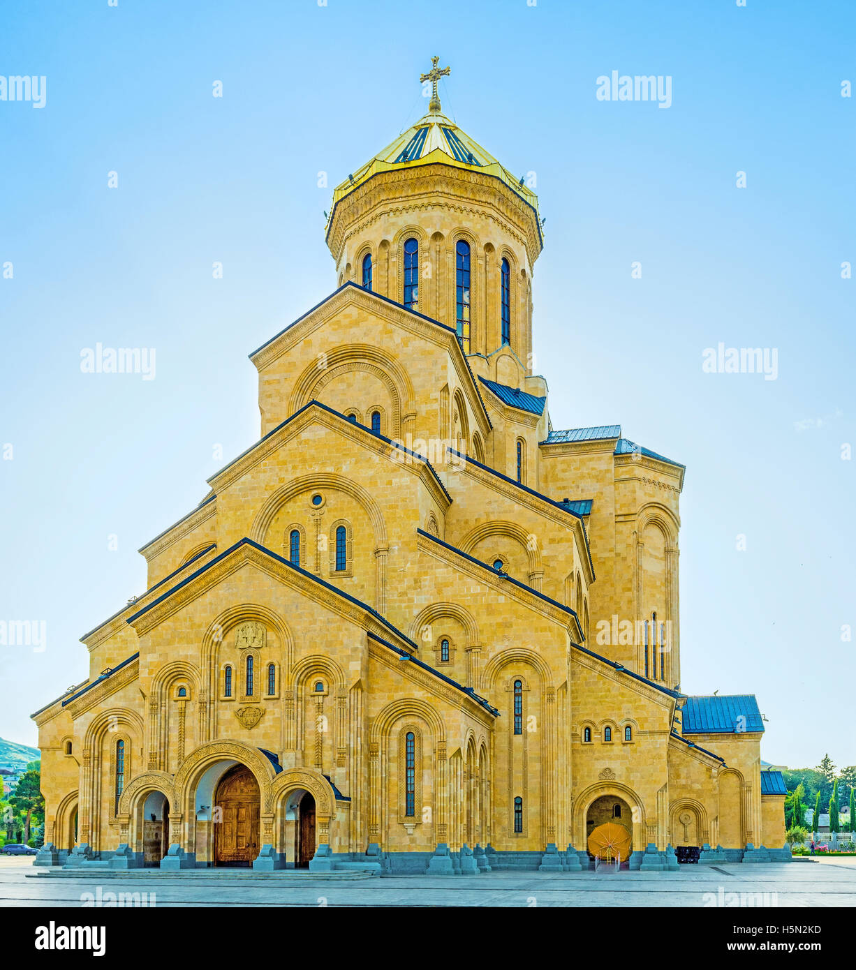 The Holy Trinity (Sameba) Cathedral, is the main cathedral of Tbilisi ...