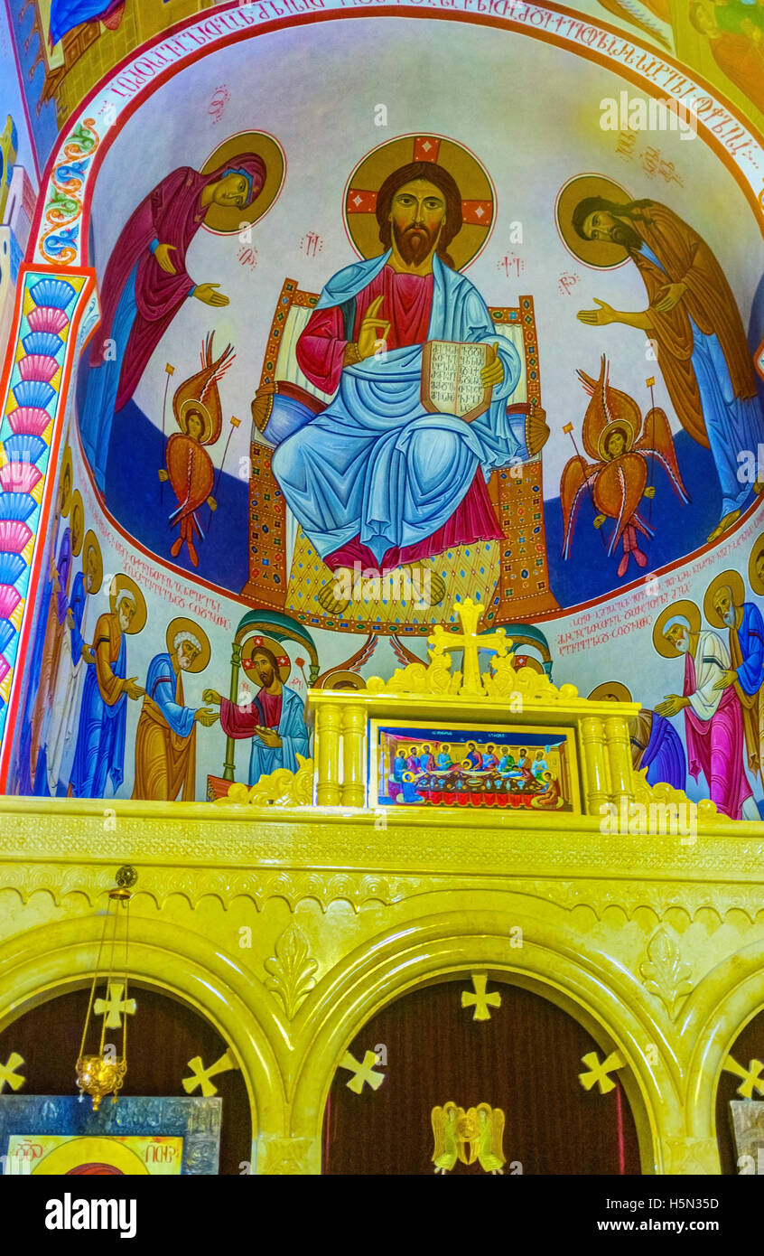 Greek Orthodox Icon Depicting Christ High Resolution Stock Photography ...