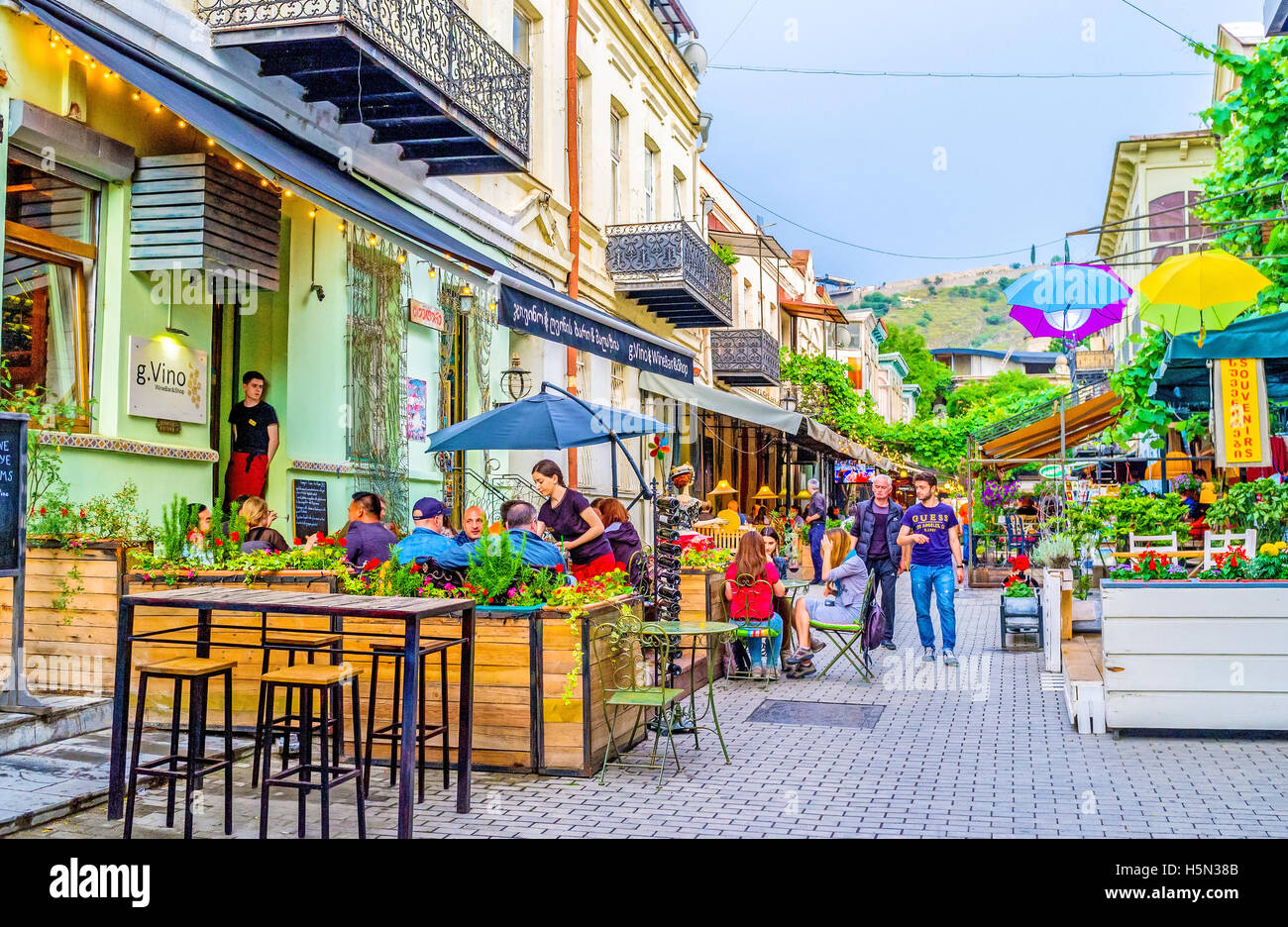 Tbilisi cafe hi-res stock photography and images - Alamy
