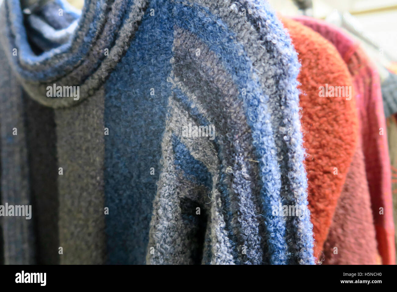 Textured Wool Sweaters Stock Photo - Alamy