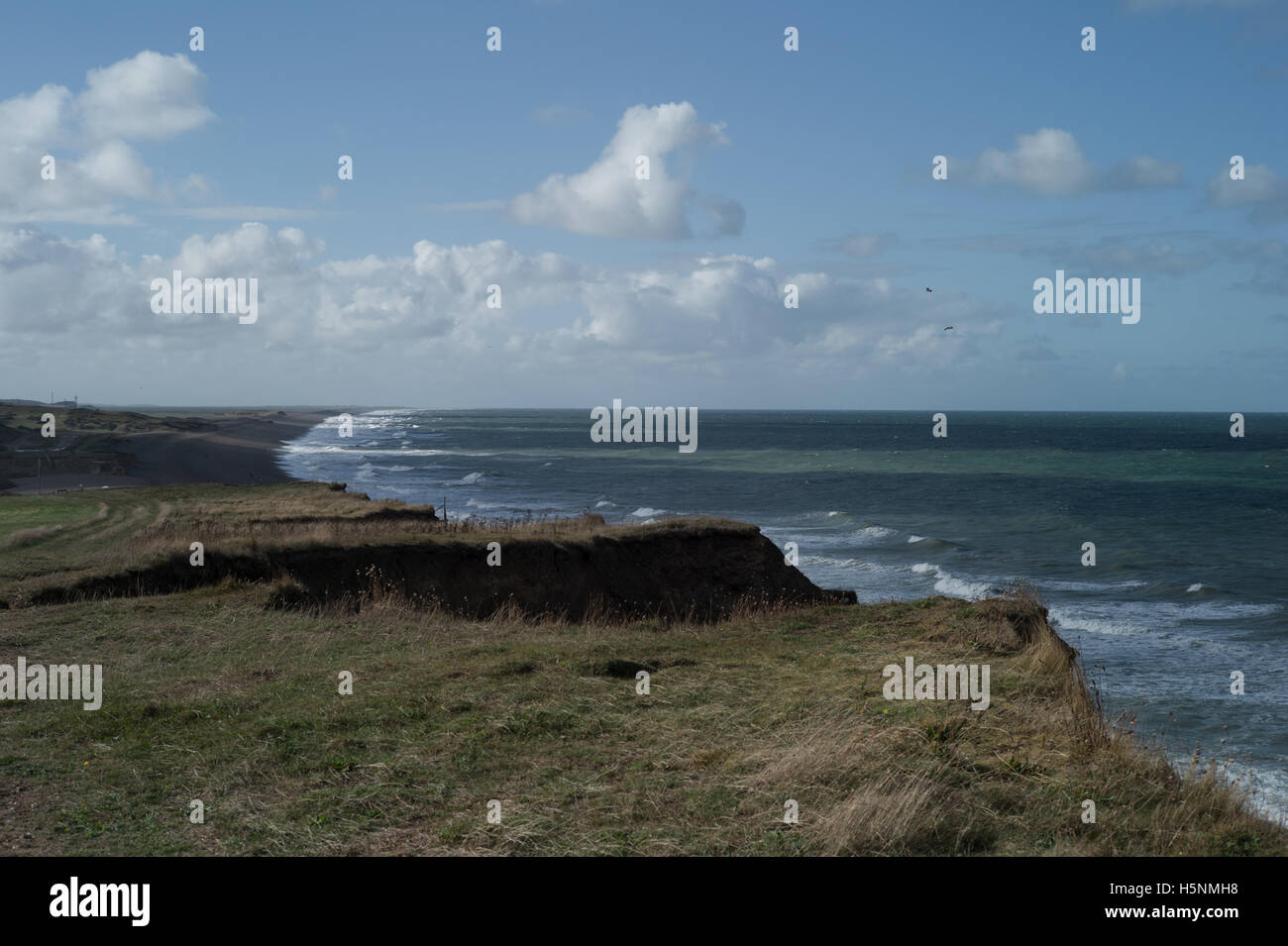 Weybourne, on the North Norfolk coast path, wild shingle beachs and ...