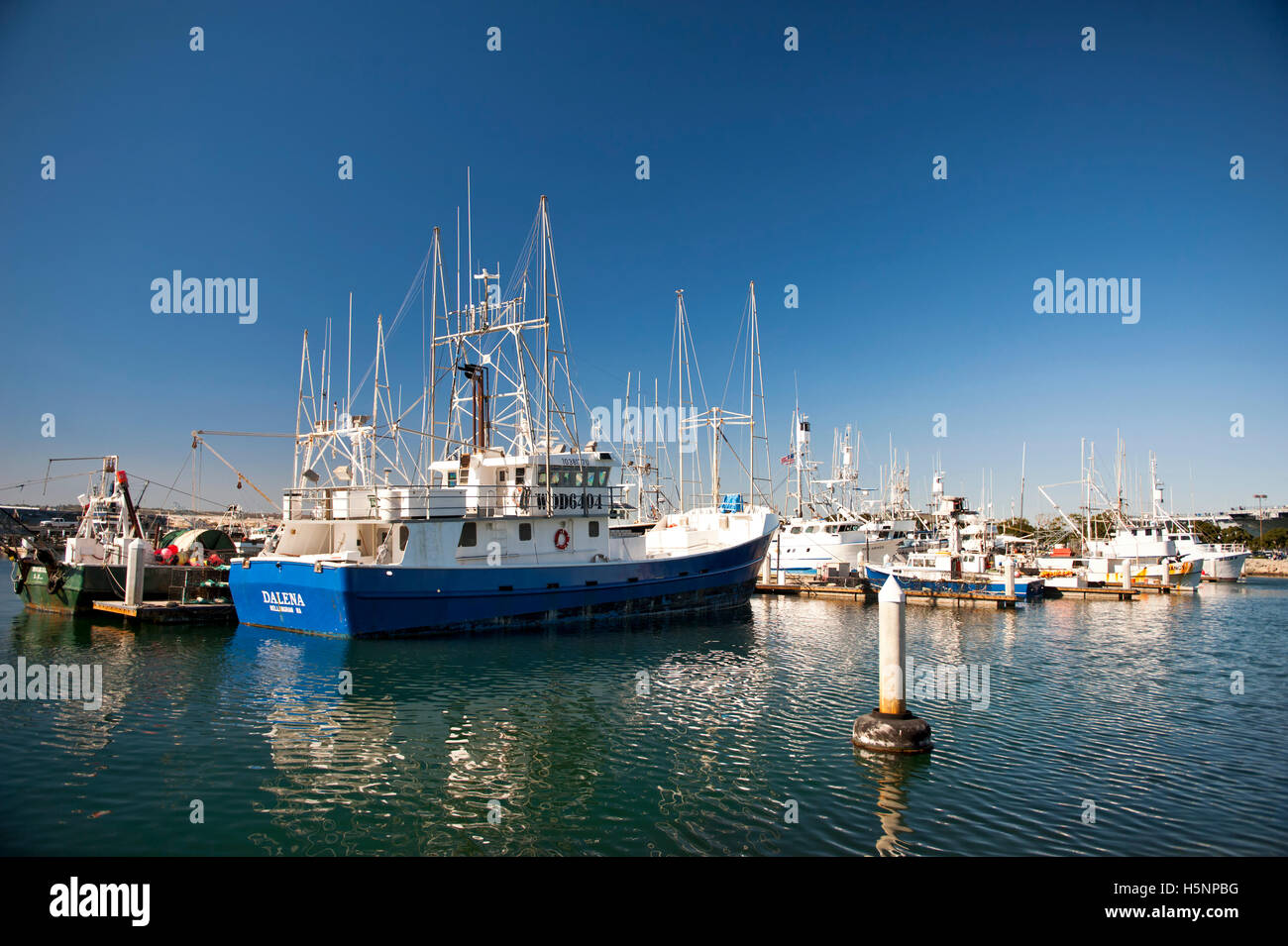 San Diego California Boating Marina Stock Photo - Alamy
