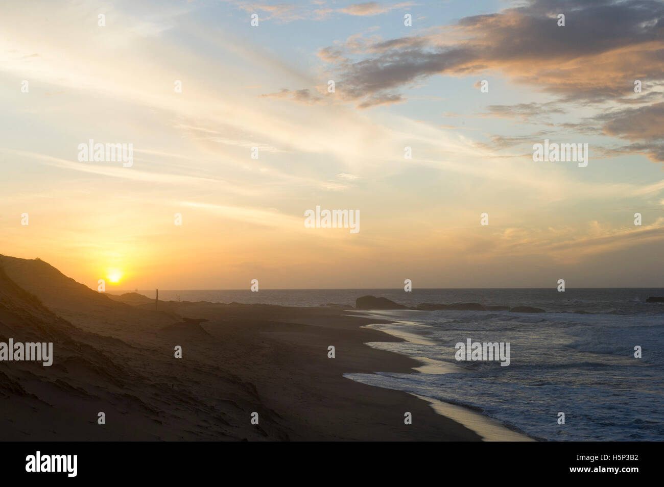 Beach at sunrise, Yala National Park, Sri Lanka Stock Photo - Alamy
