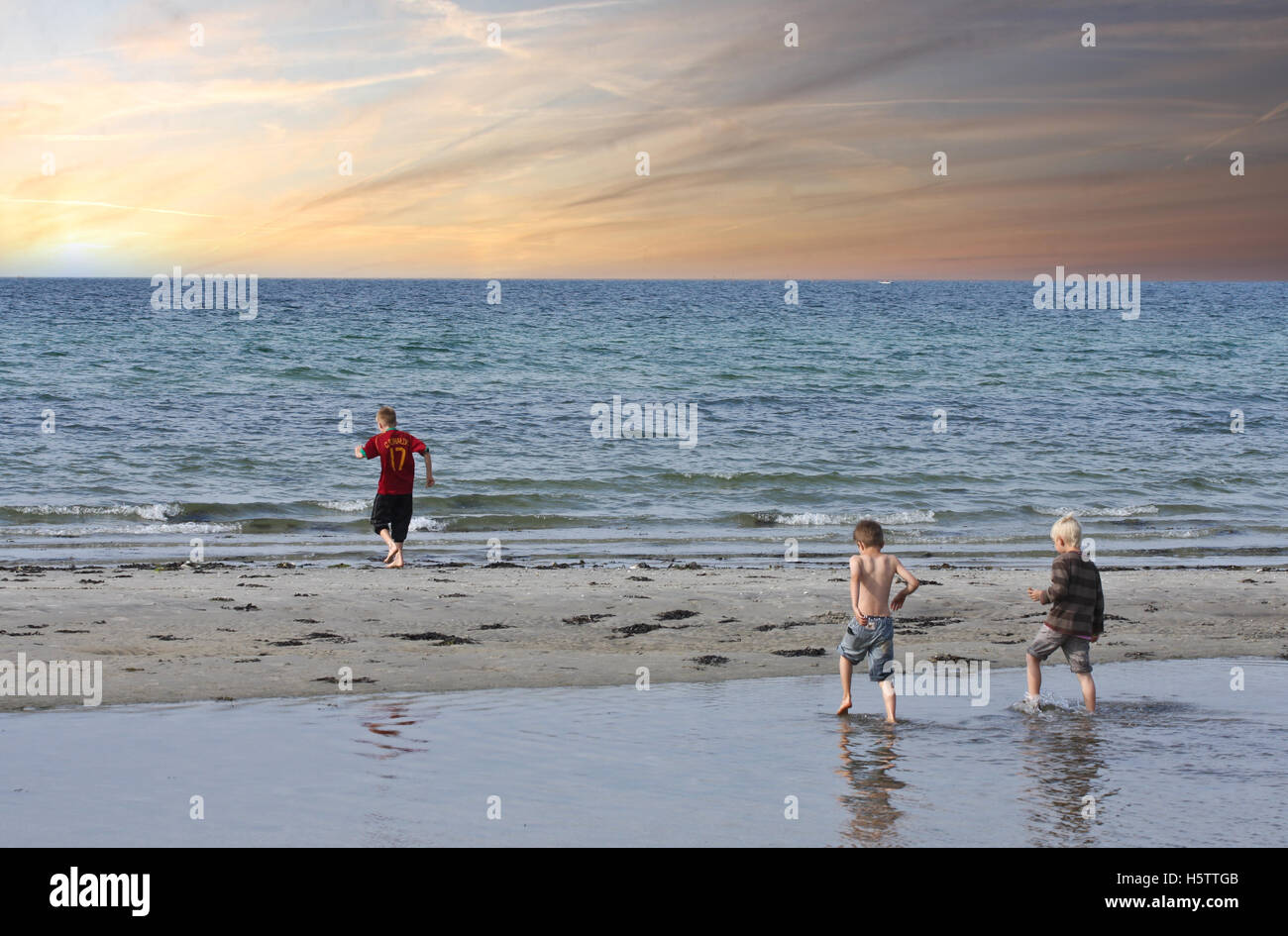 Denmark djursland beach hi-res stock photography and images - Alamy