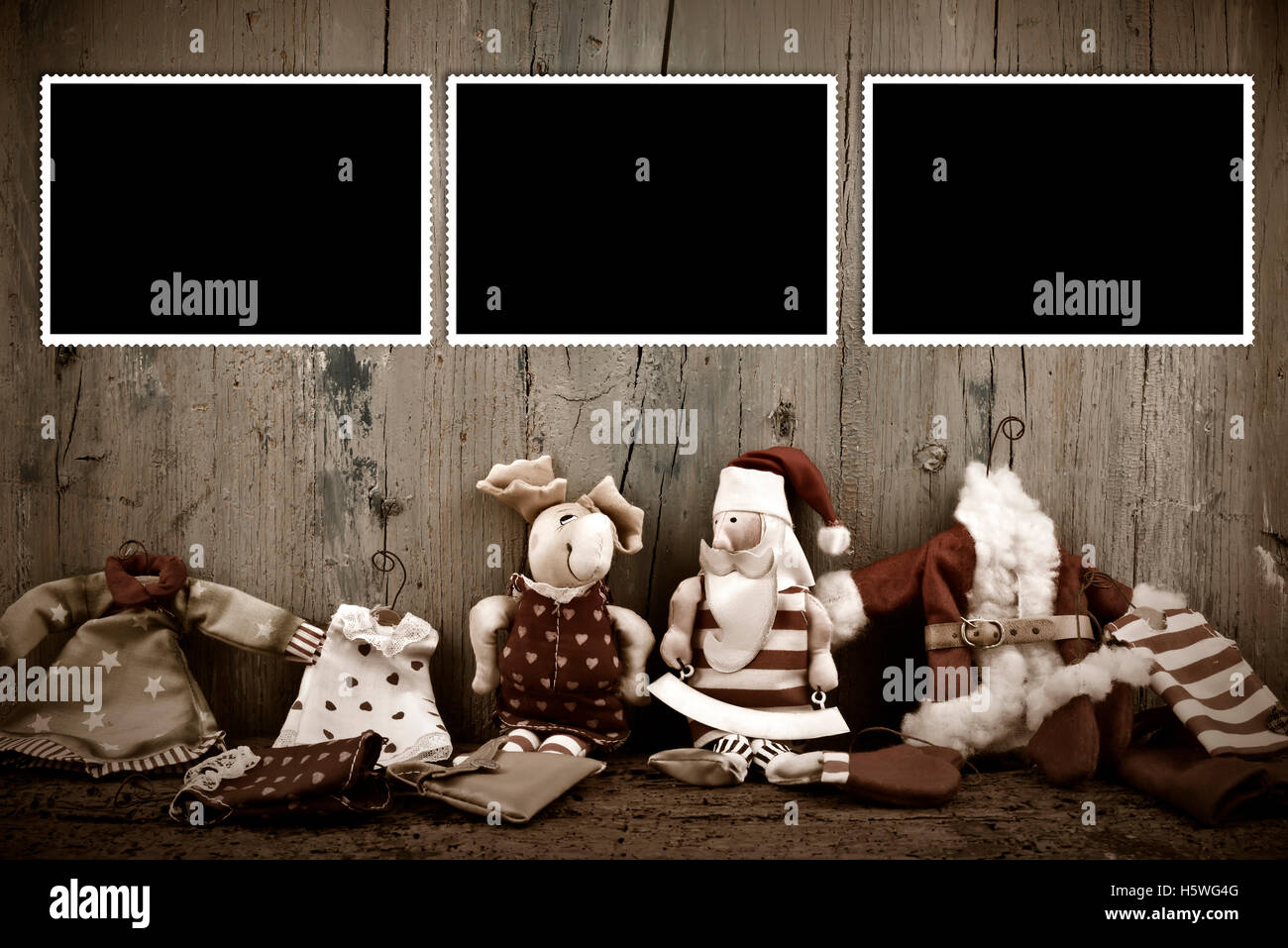 Santa dolls hi-res stock photography and images - Alamy