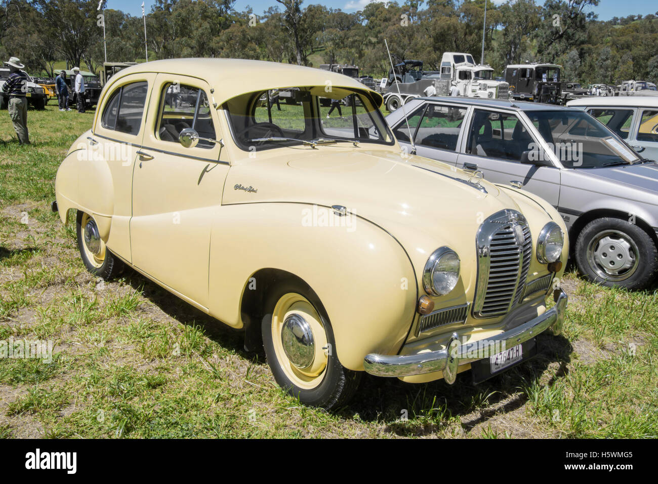 1950s Austin A70 Saloon car Stock Photo - Alamy