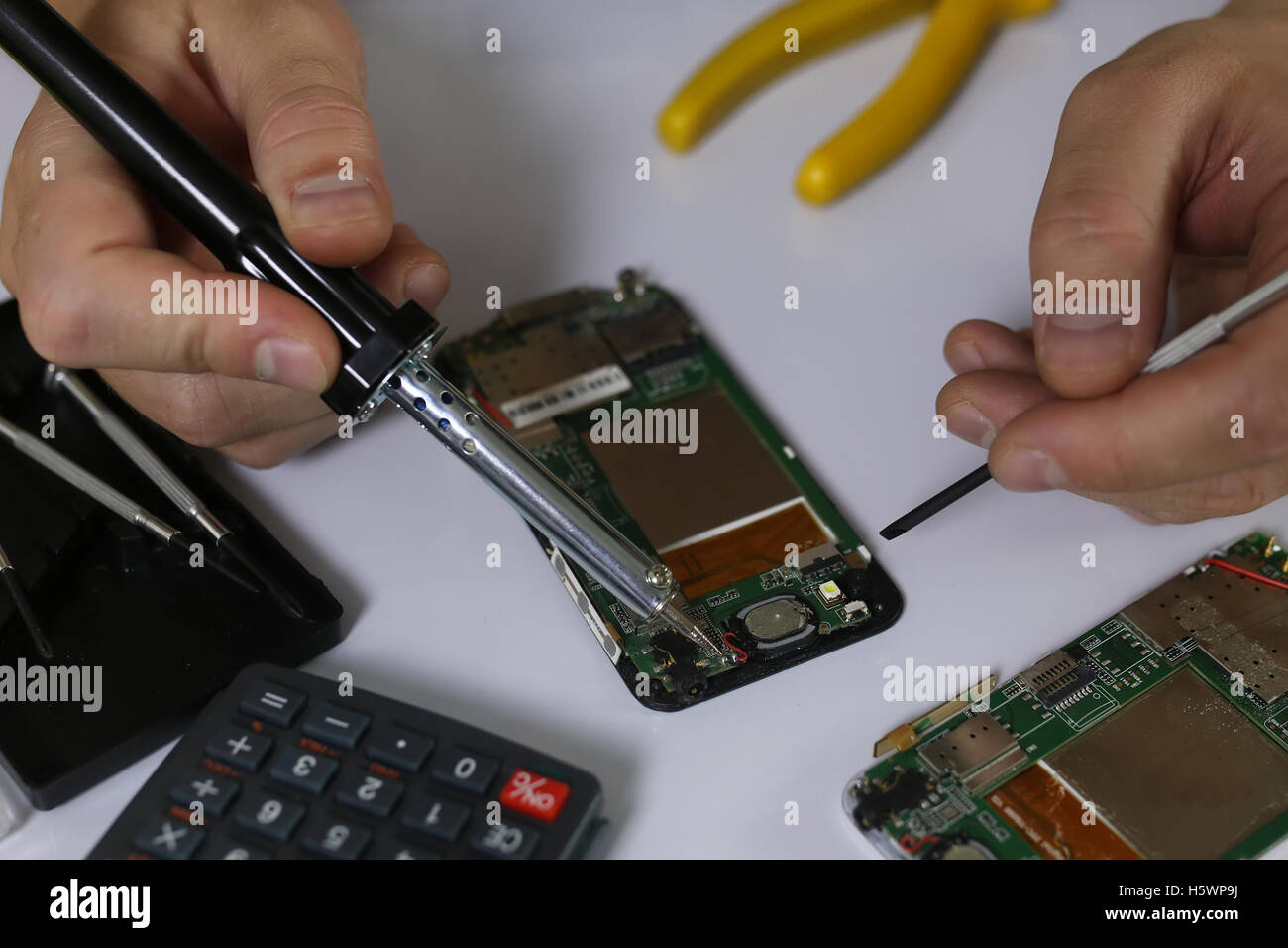 Telephone cable assembly hi-res stock photography and images - Alamy