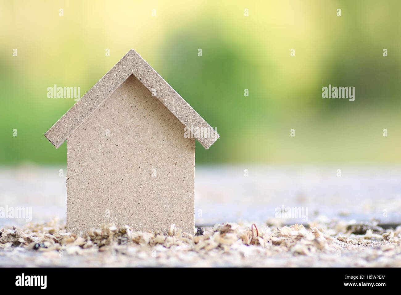 house real estate shape Stock Photo - Alamy