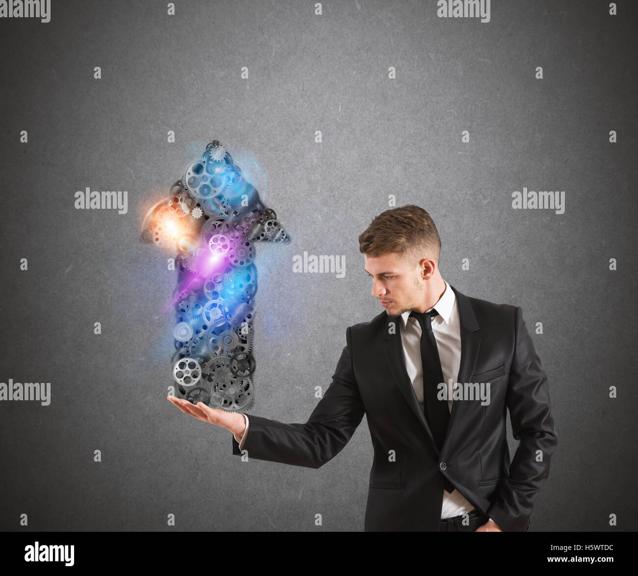 Man system symbol hi-res stock photography and images - Alamy