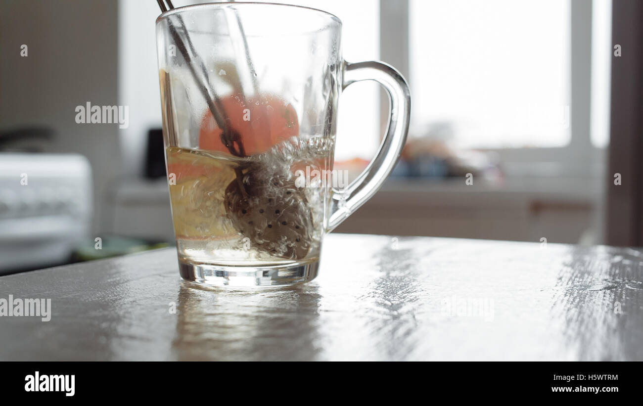 devices for brewing tea Stock Photo - Alamy