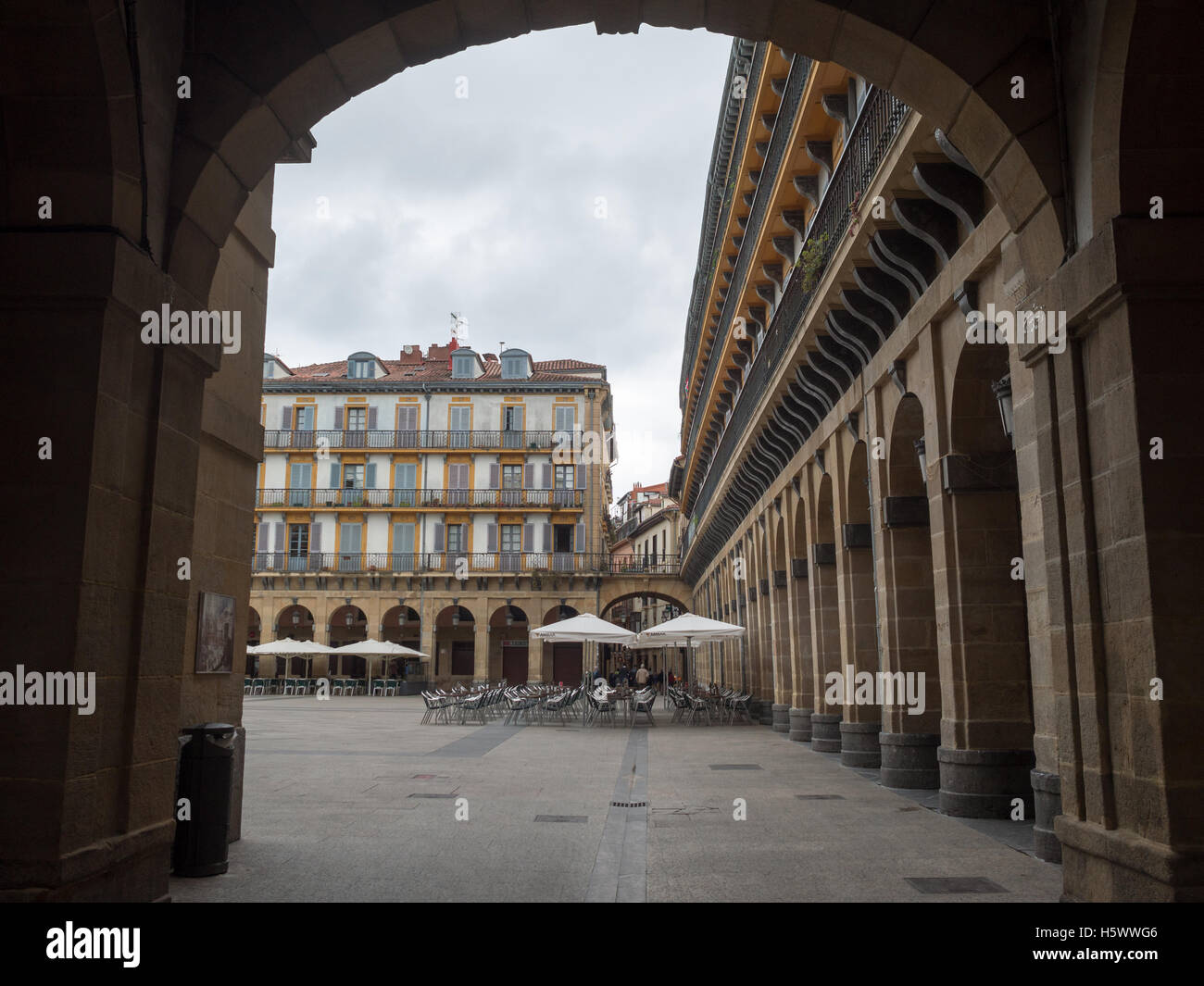 Typical spanish square hi-res stock photography and images - Alamy