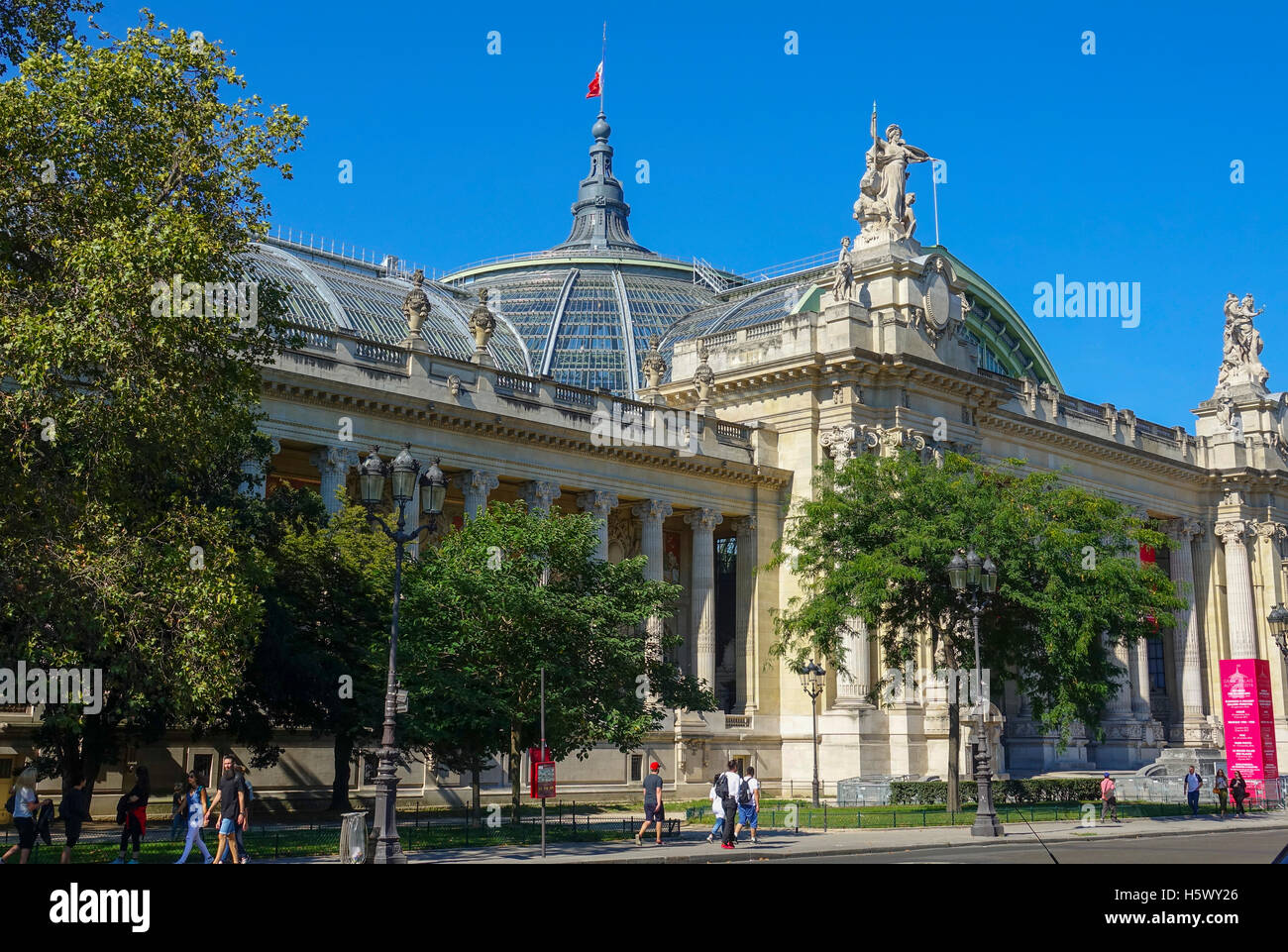 The building of the famous Small Palace in Paris - Petit Palais ...