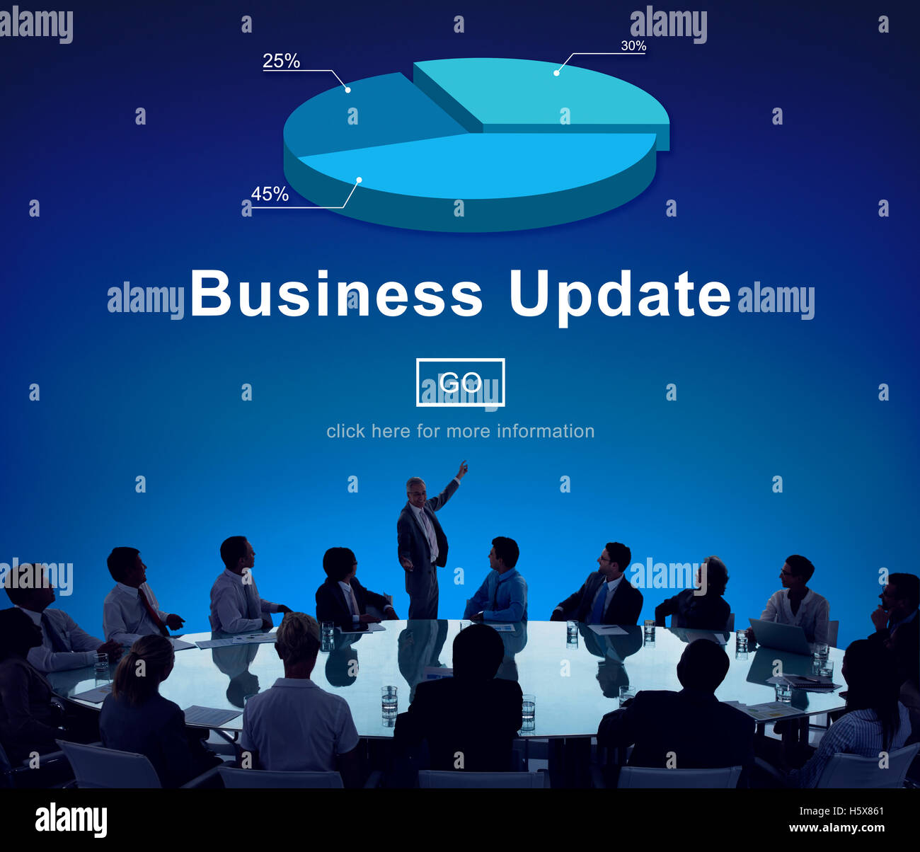 Business Update Graph Chart Graphics Concept Stock Photo - Alamy