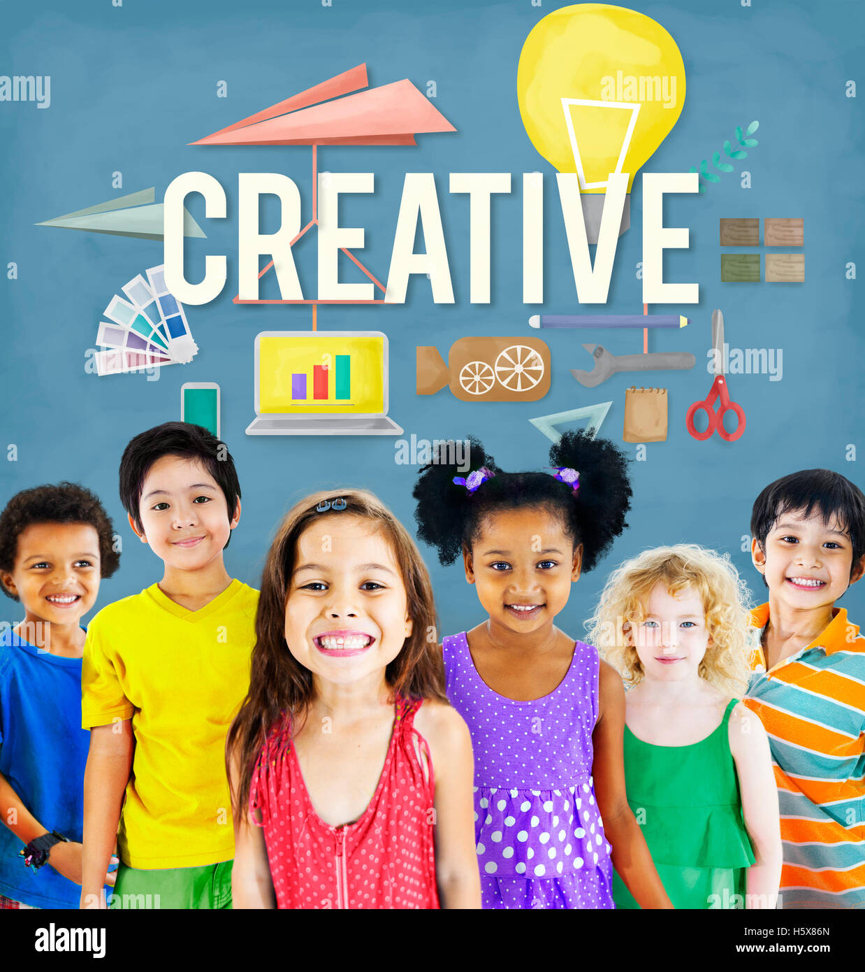 Creative Creativity Inspire Ideas Innovation Concept Stock Photo - Alamy