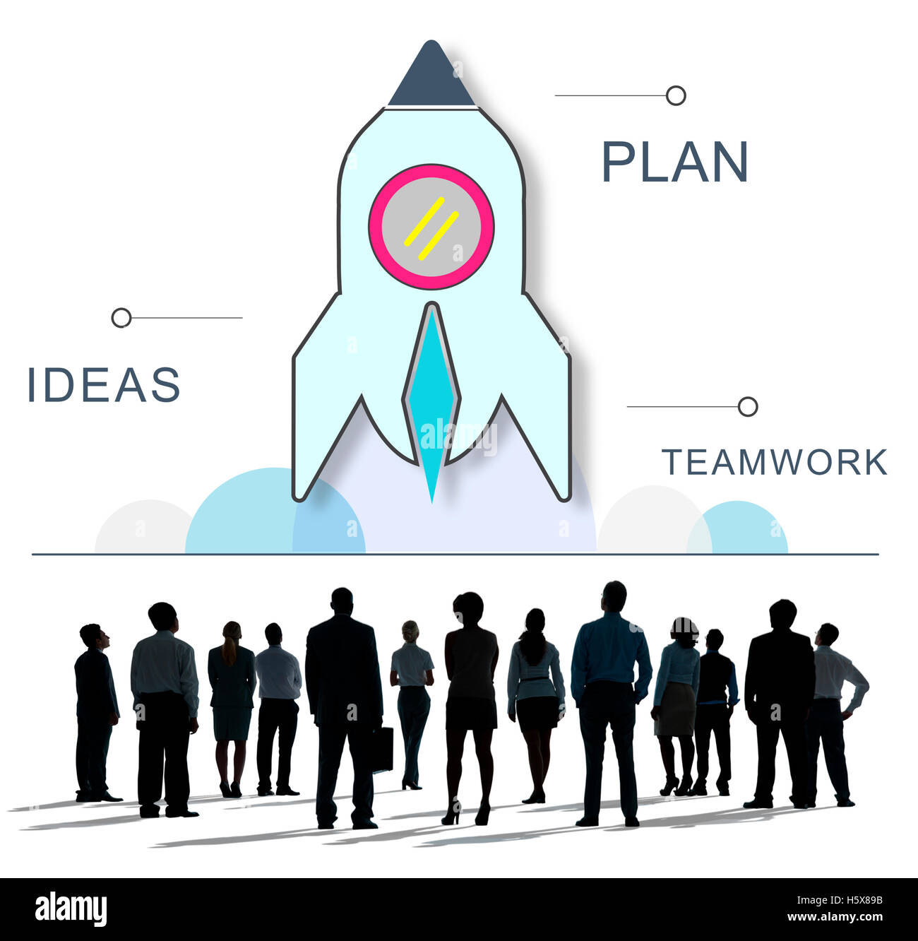 Vision mission startup strategy Cut Out Stock Images & Pictures - Alamy