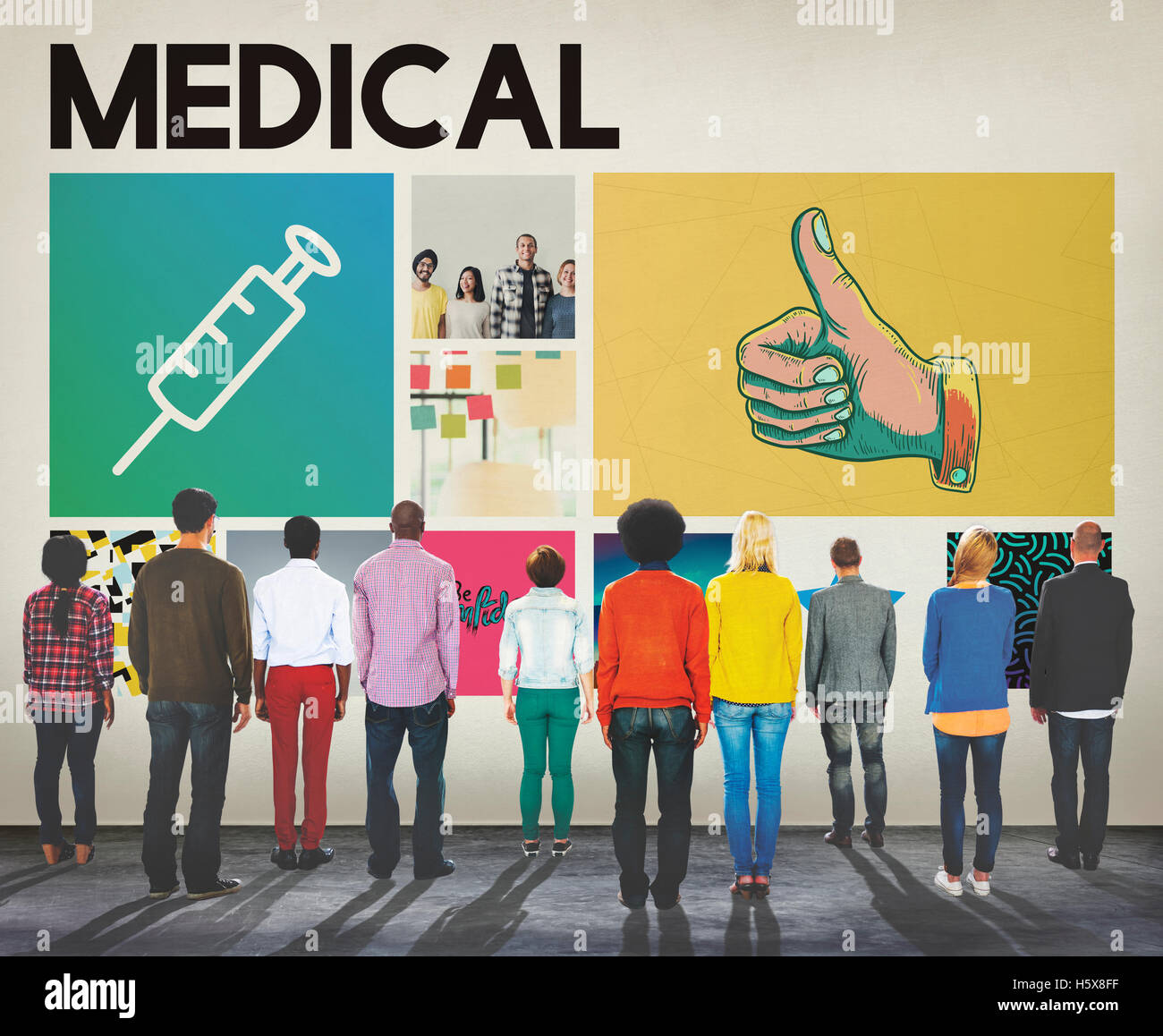 Syringe Injection Medication Healthcare Treatment Concept Stock Photo ...