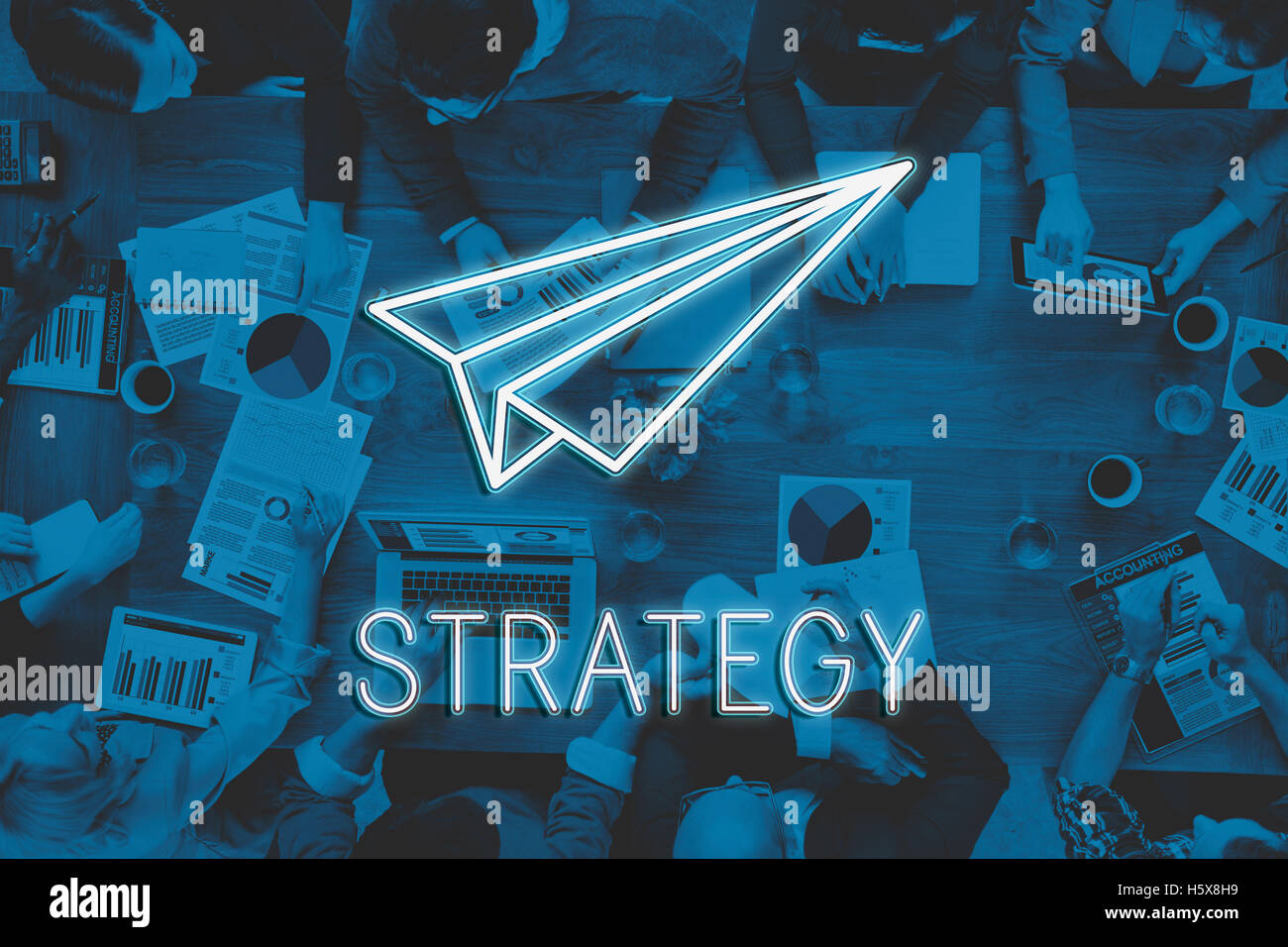 Business Startup Strategy Launch Concept Stock Photo - Alamy