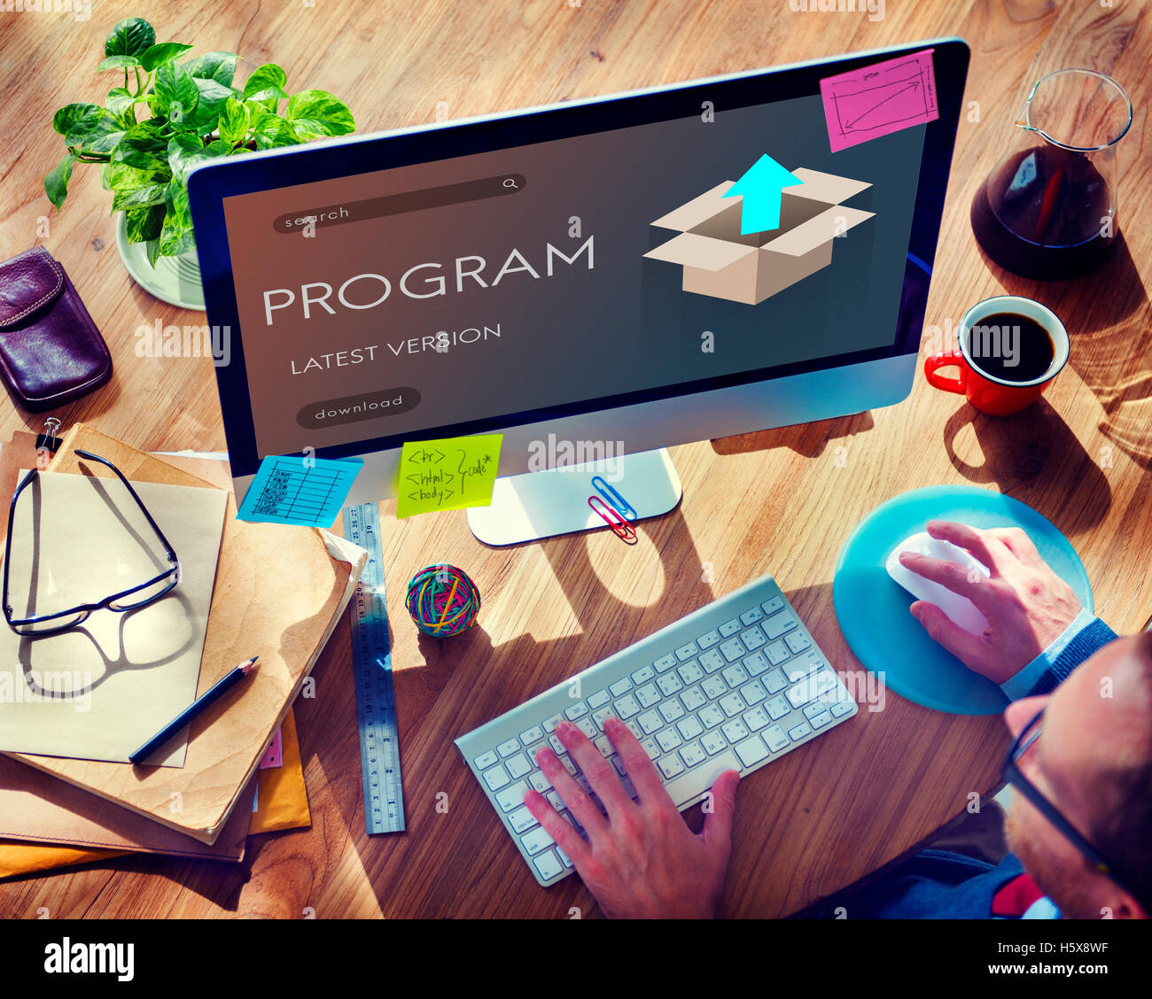 Upgrade Update New Version Better Graphics Concept Stock Photo - Alamy