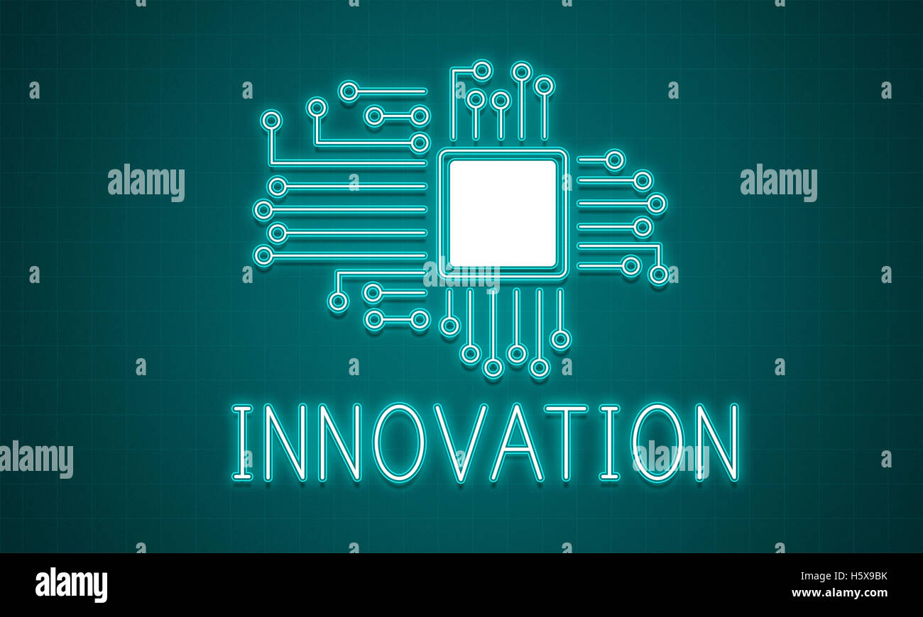 Technology Circuit Processor Innovation Network Concept Stock Photo - Alamy