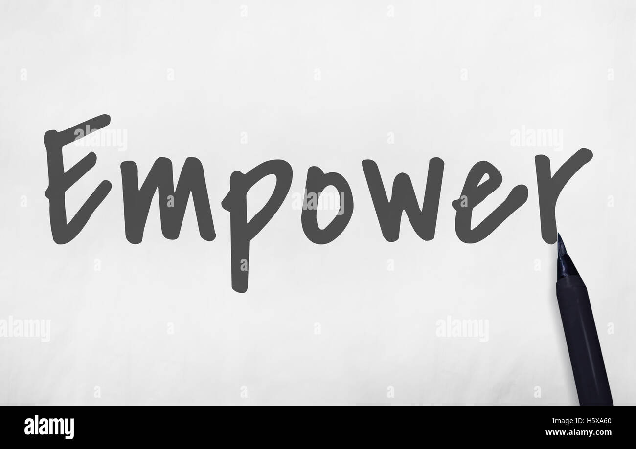Empower concept hi-res stock photography and images - Alamy