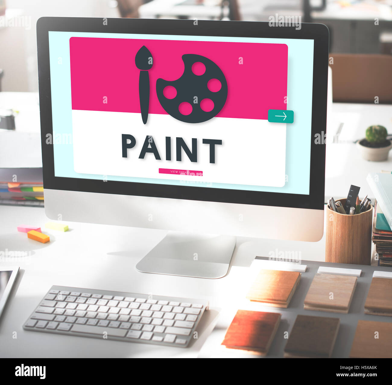 Art Paint Creative Creation Design Paint Drawing Concept Stock Photo ...