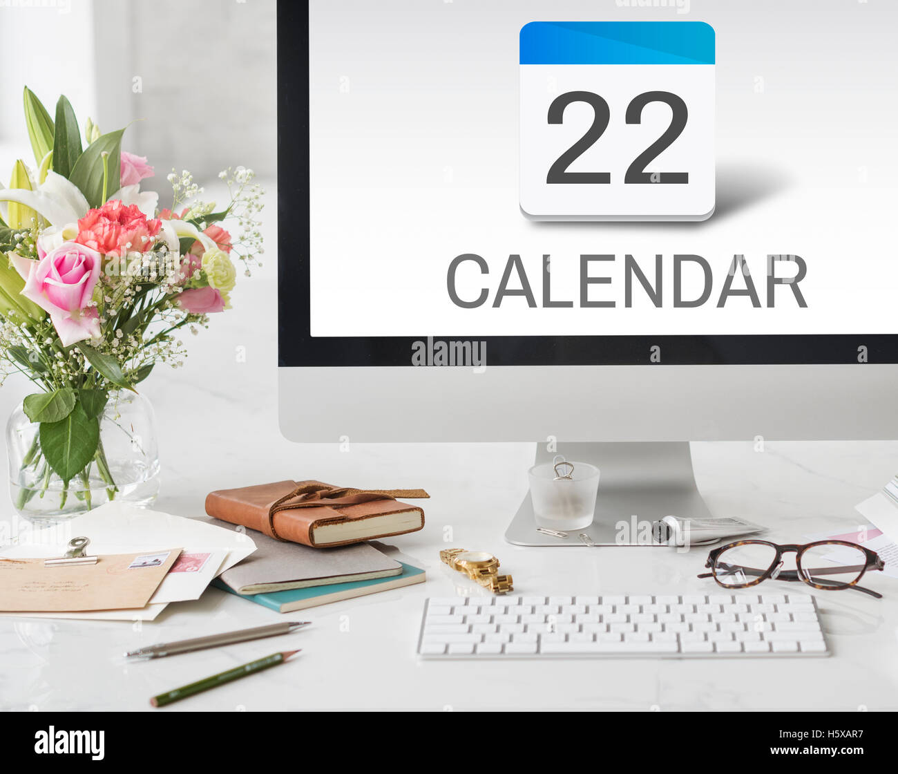 Calendar Agenda Meeting Reminder Schedule Graphic Concept Stock Photo ...