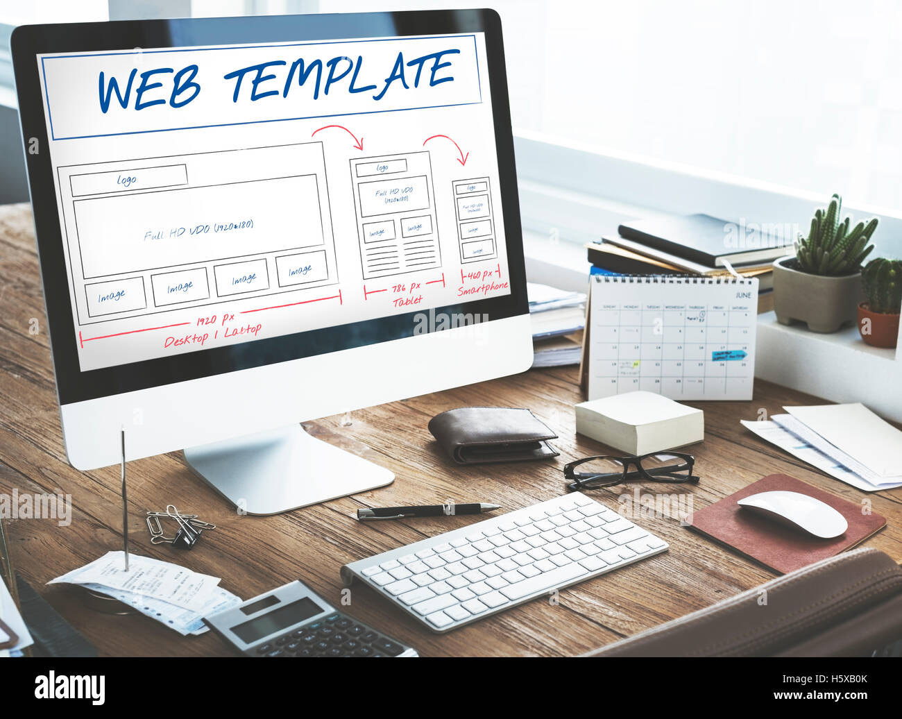 Web Layout Content Coding Template Data Design Concept Stock Photo - Alamy