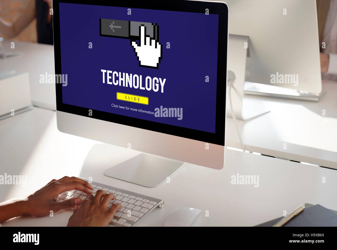 Information Technology Computer System Concept Stock Photo - Alamy