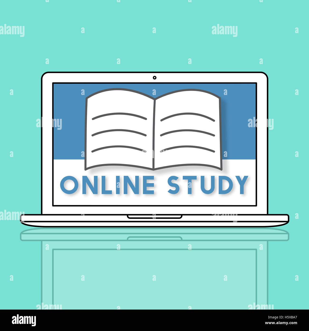 E-learning Online Class Study Knowledge Ideas Concept Stock Photo - Alamy