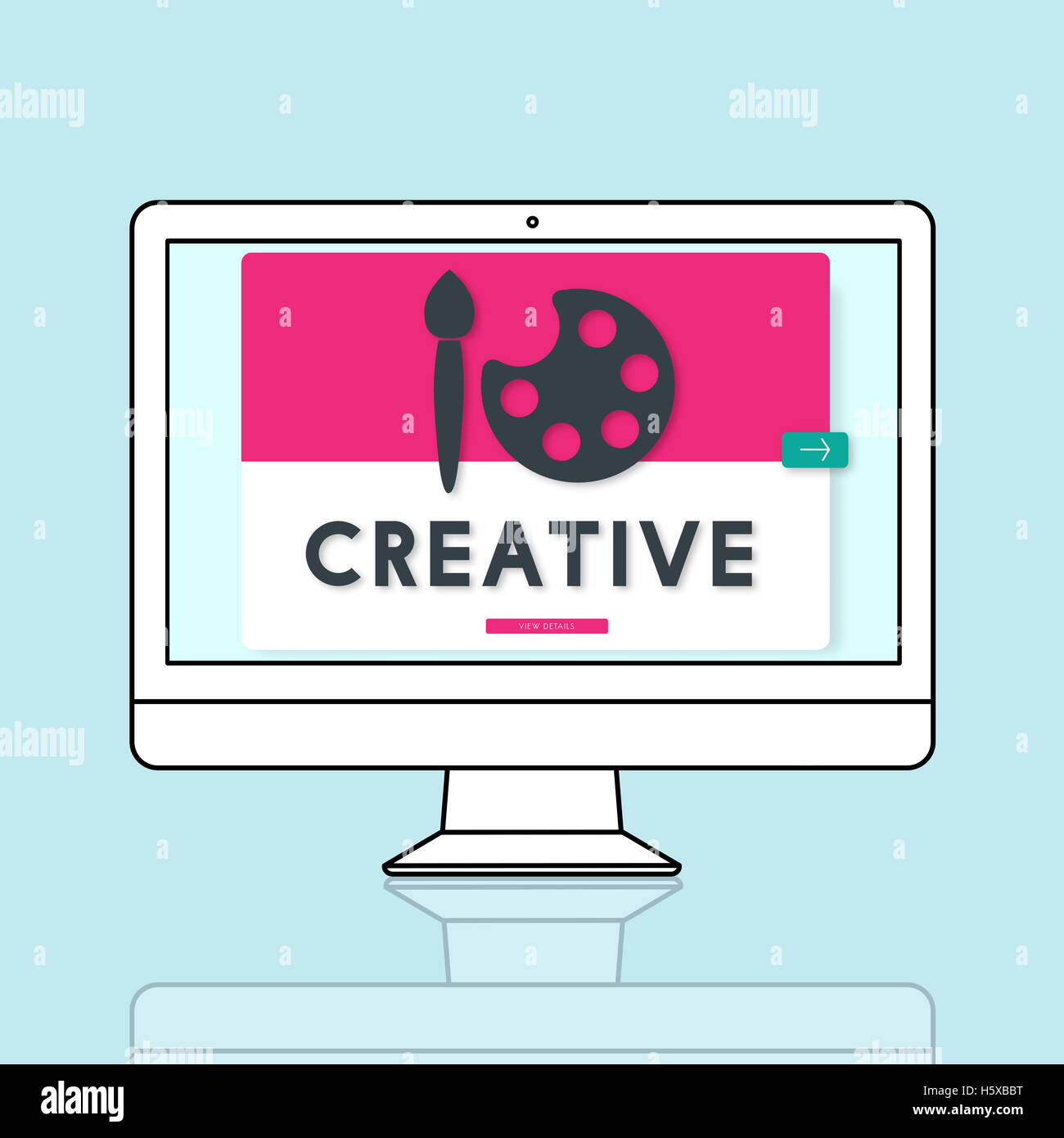 Art Paint Creative Creation Design Paint Drawing Concept Stock Photo ...