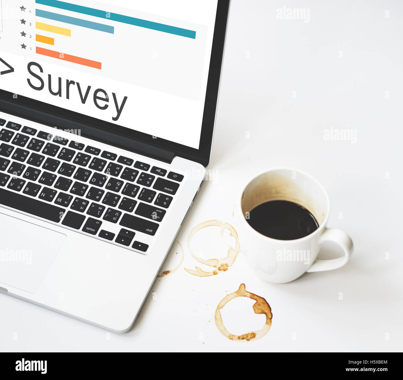 Survey Comment Review Ratings Concept Stock Photo - Alamy