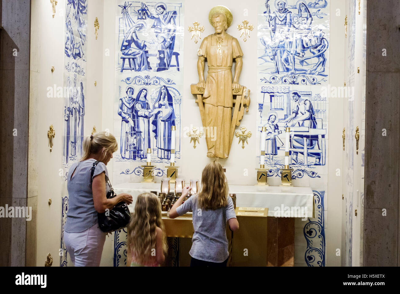 St. Saint Augustine Florida,Cathedral Basilica,interior inside,Catholic ...