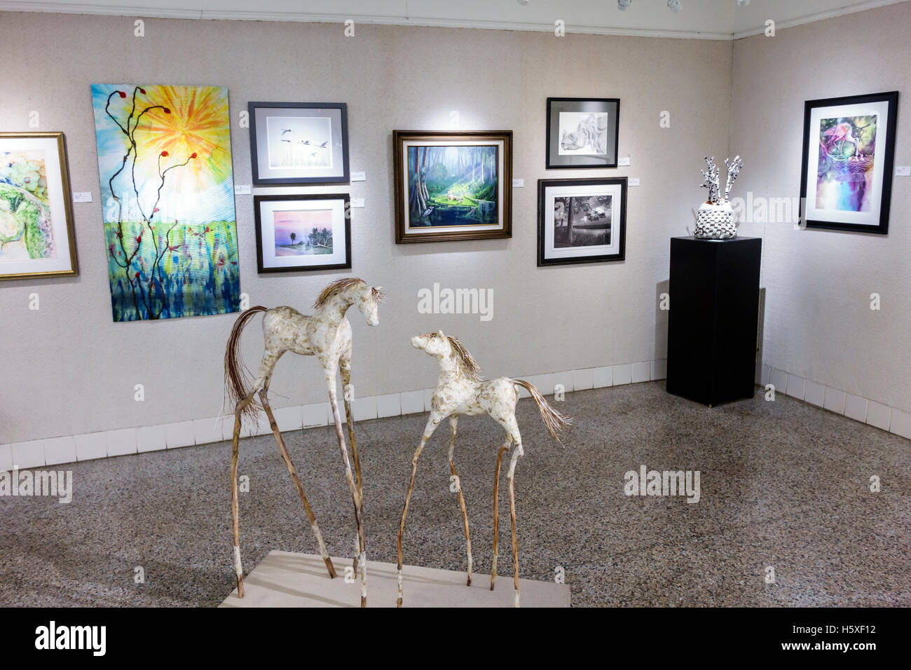 St. Saint Augustine Florida,St. Augustine Art Association,gallery,collection,interior inside ...
