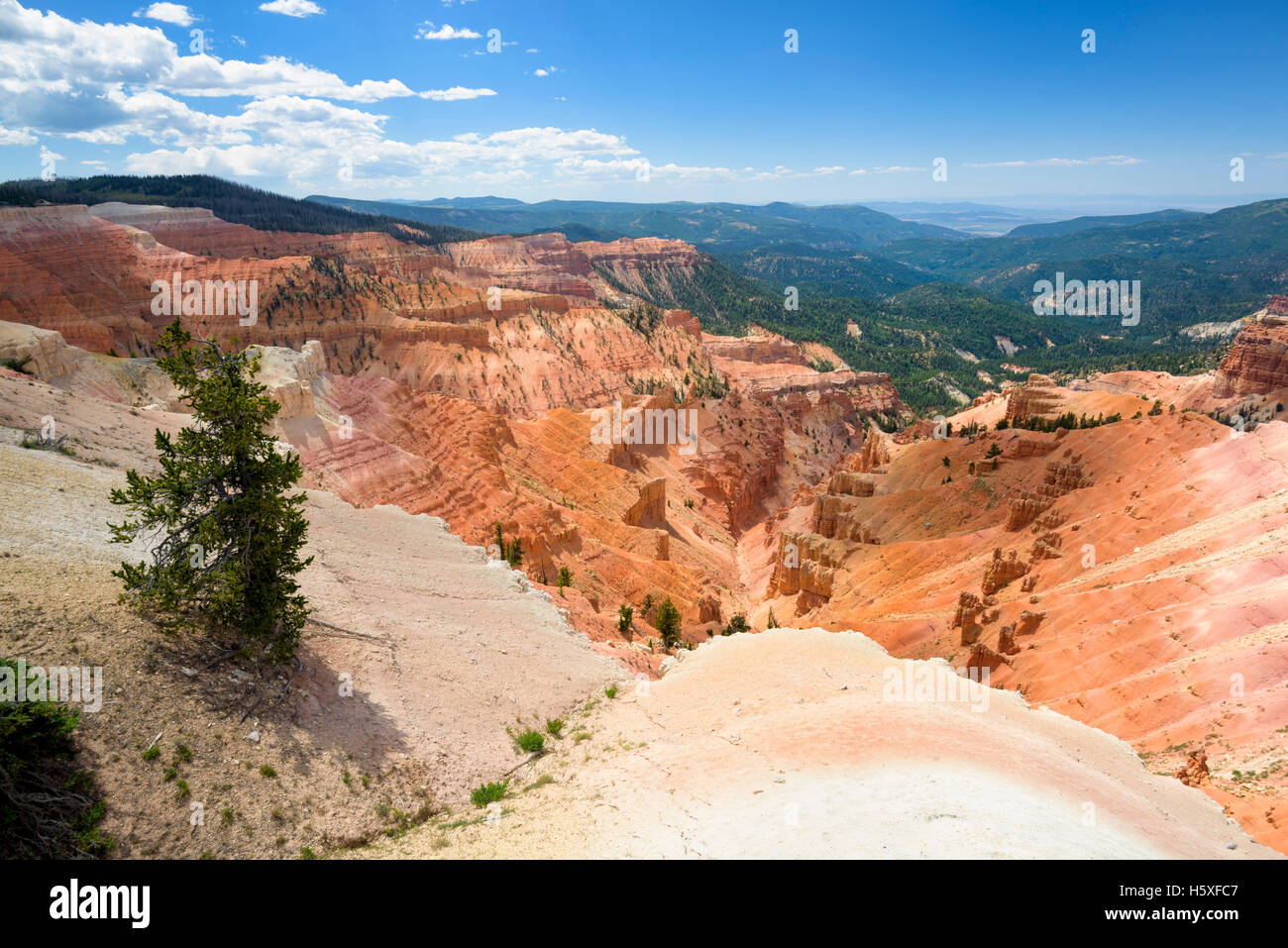 Cedar Breaks National Monument, Utah, sits at over 10,000 feet and ...