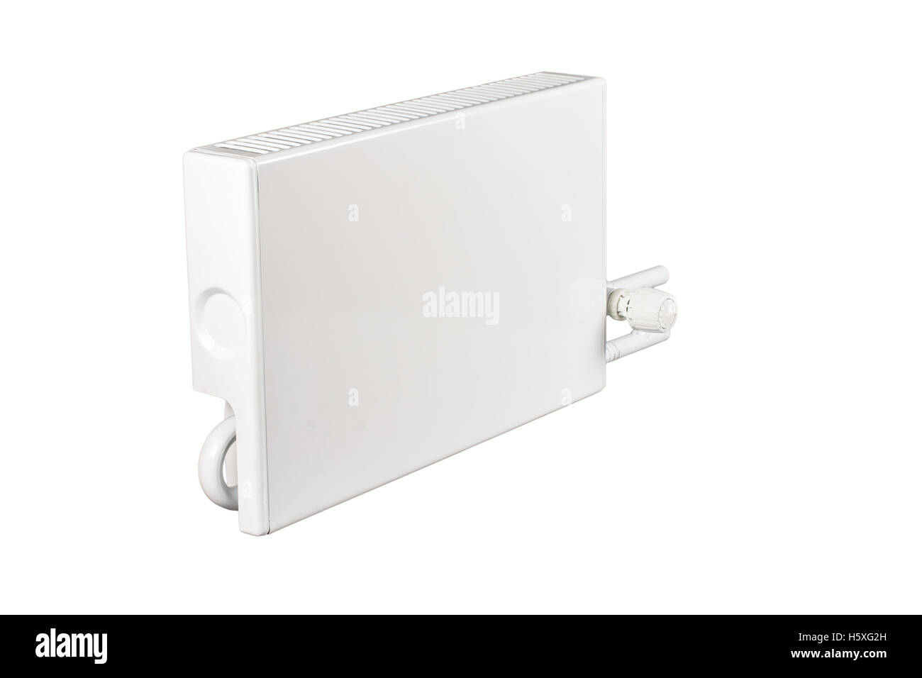 heating battery radiator isolated on white Stock Photo - Alamy