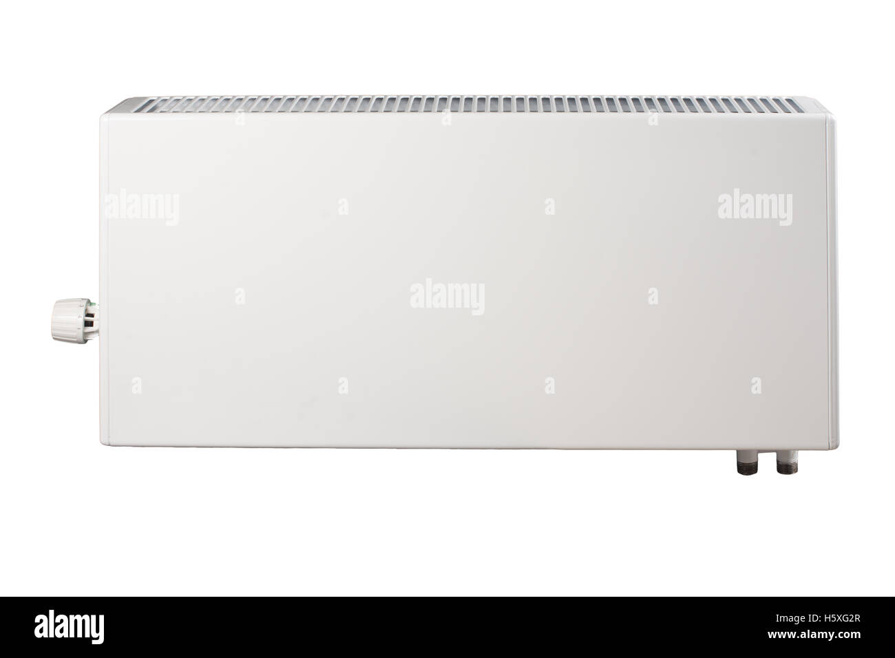 heating battery radiator isolated on white Stock Photo - Alamy