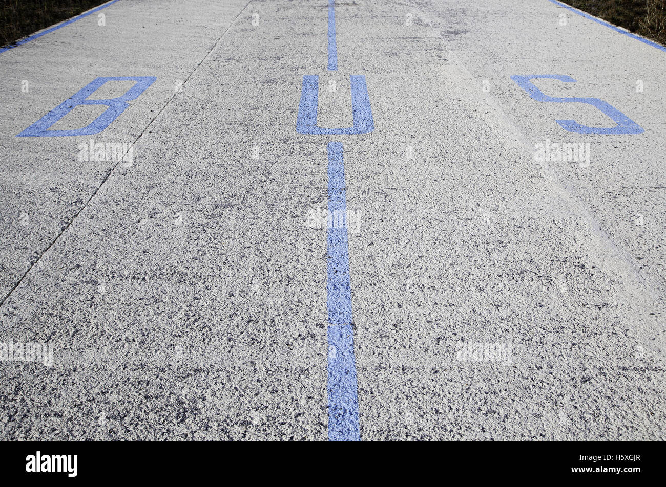 Signal bus transportation detail indicating bus stop, public ...