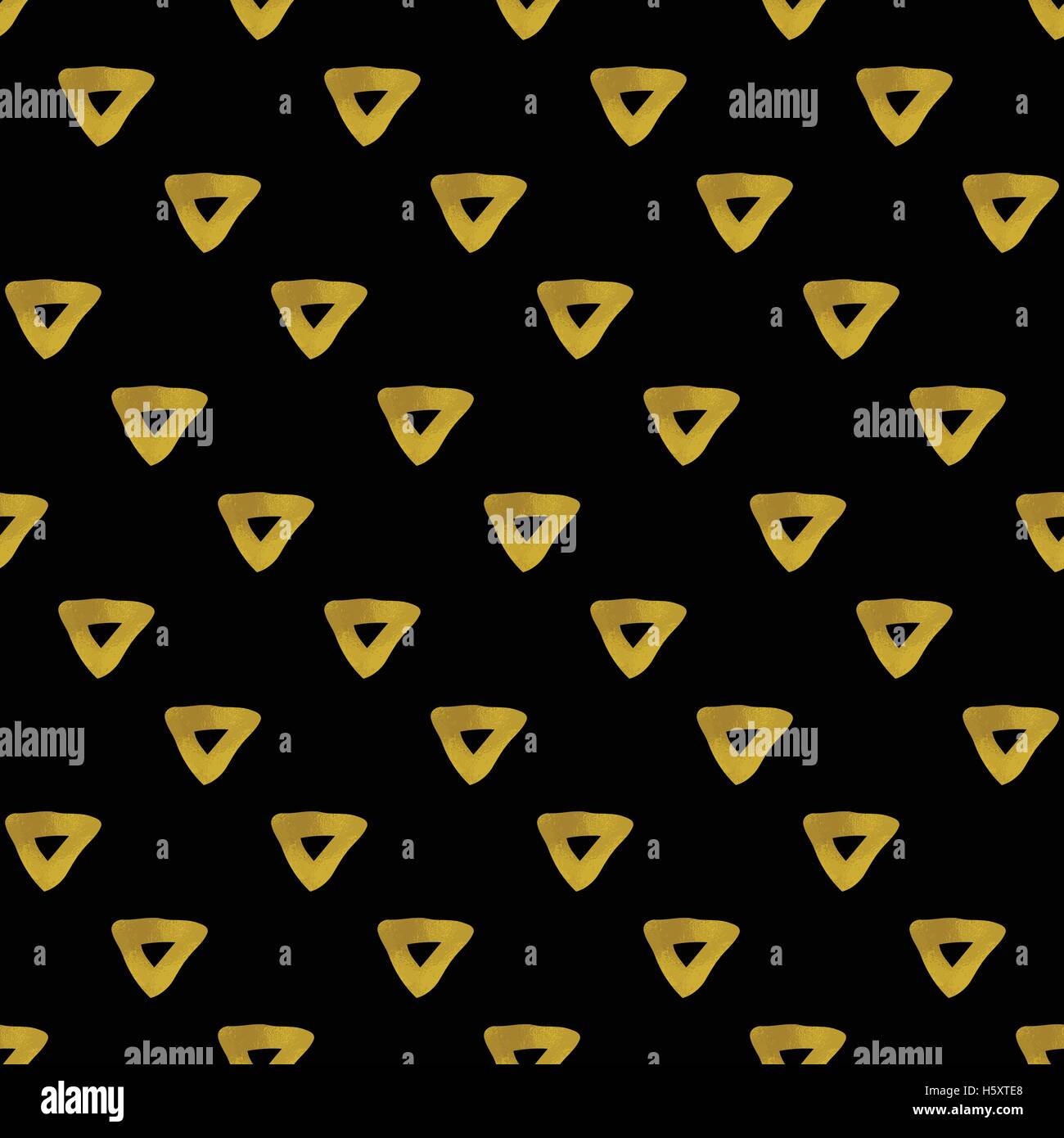 Geometric black and gold seamless pattern Stock Vector Image & Art - Alamy