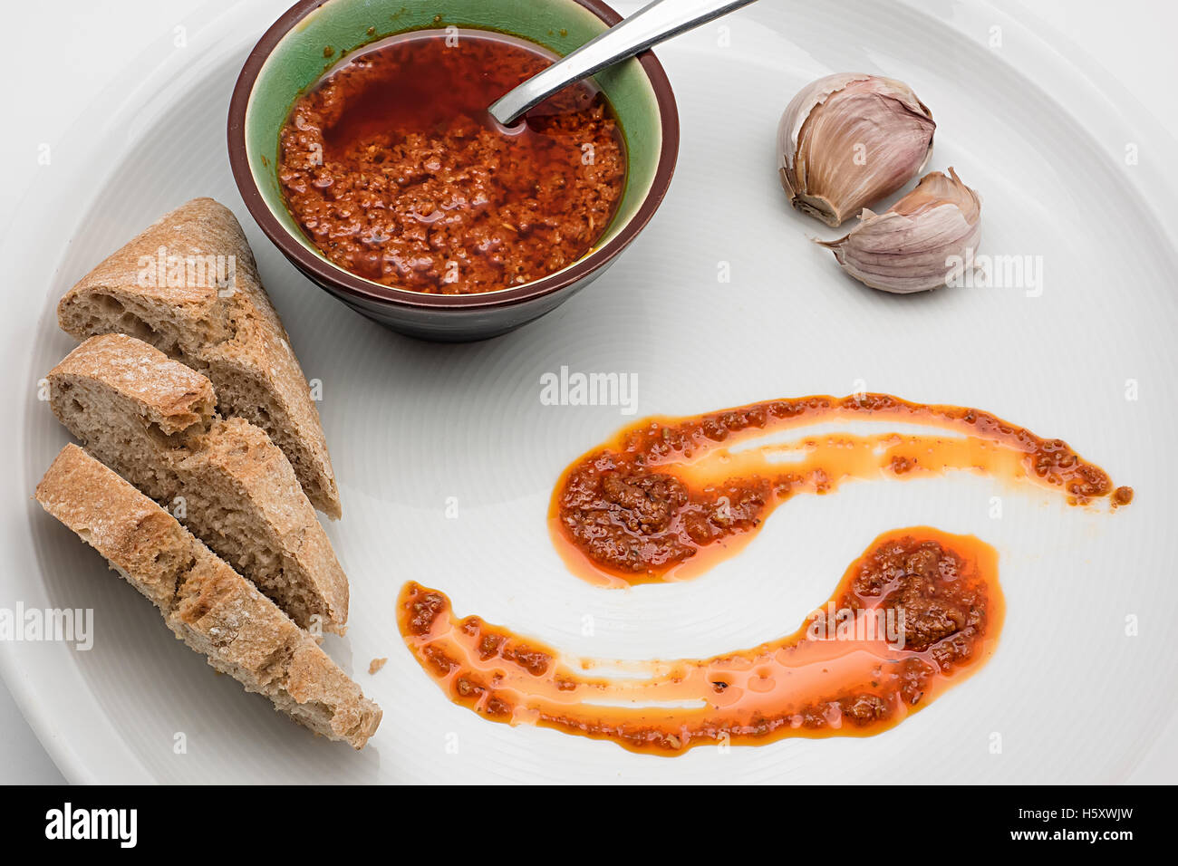 Red mojo sauce hi-res stock photography and images - Alamy