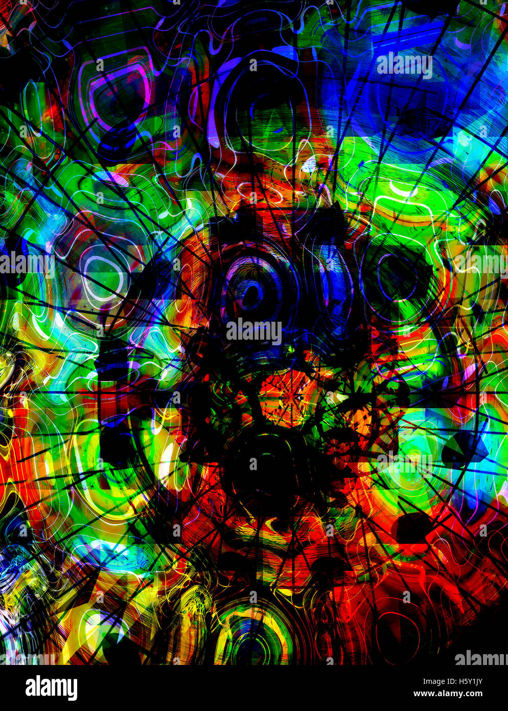 abstract colorful background with motion, dynamic and movement concept ...