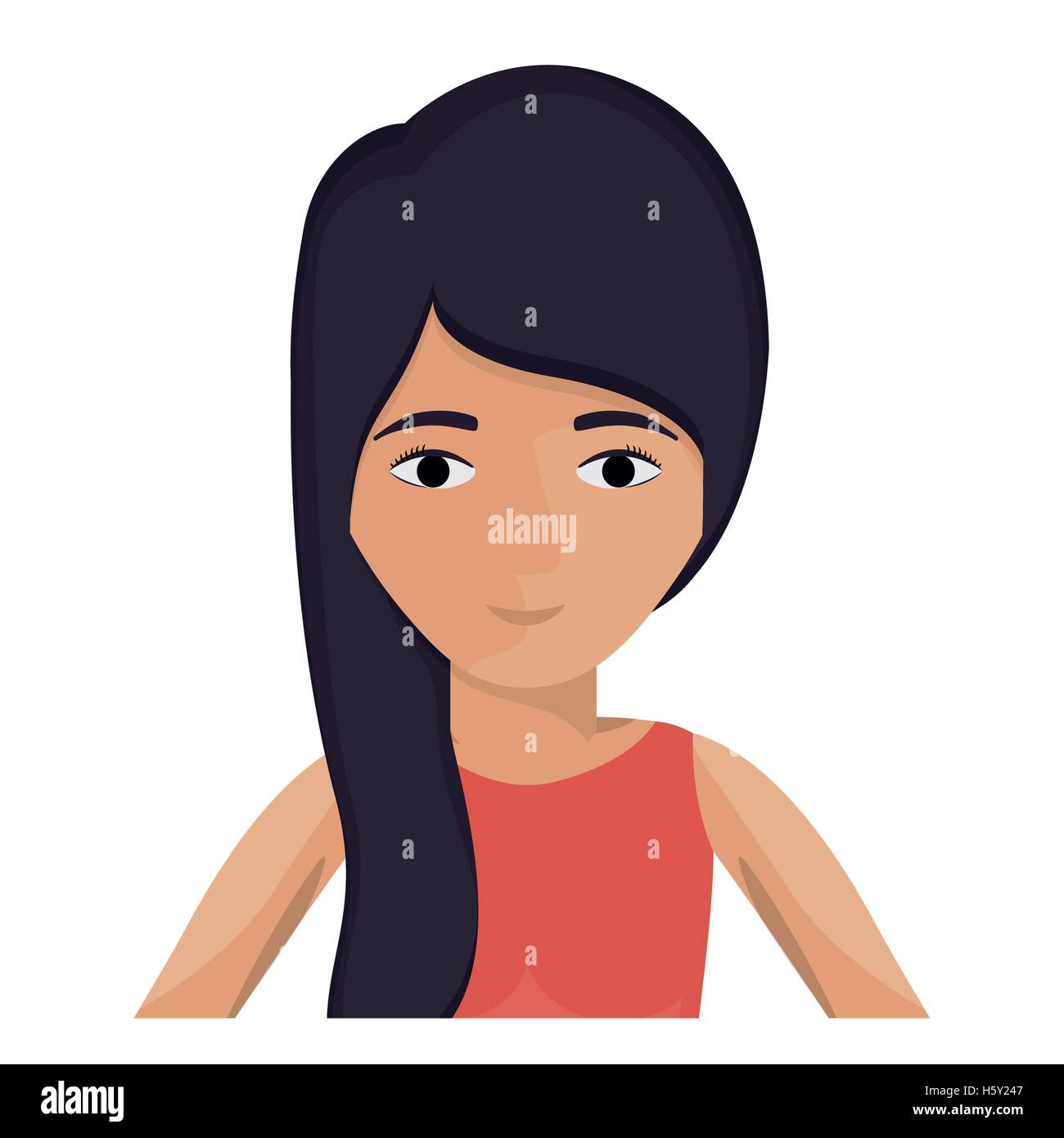 Colorful woman cartoon design Stock Vector Image & Art - Alamy