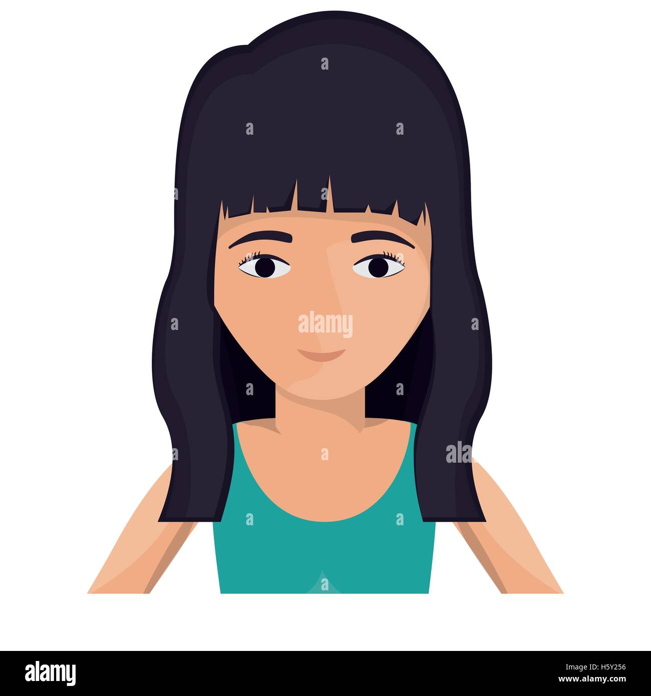 Colorful woman cartoon design Stock Vector Image & Art - Alamy