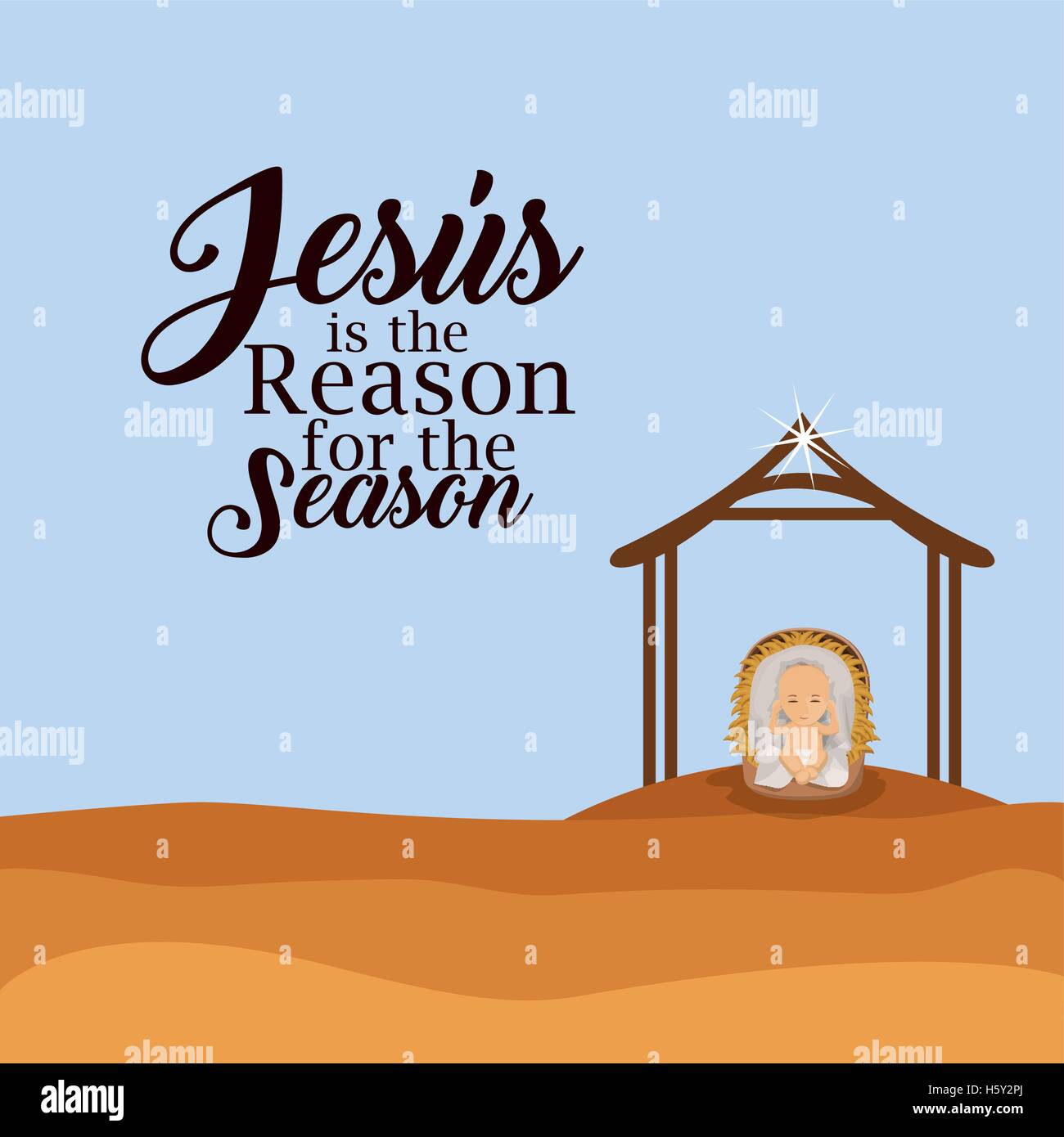 Jesus is the reason for the season hi-res stock photography and images ...