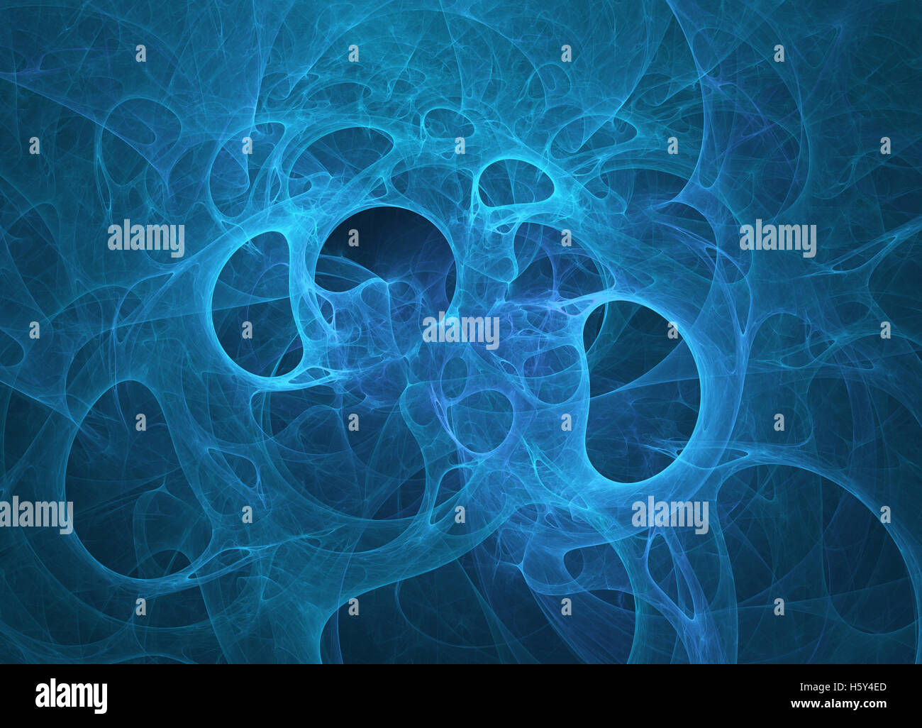 glowing blue curved lines over dark Abstract Background space universe ...