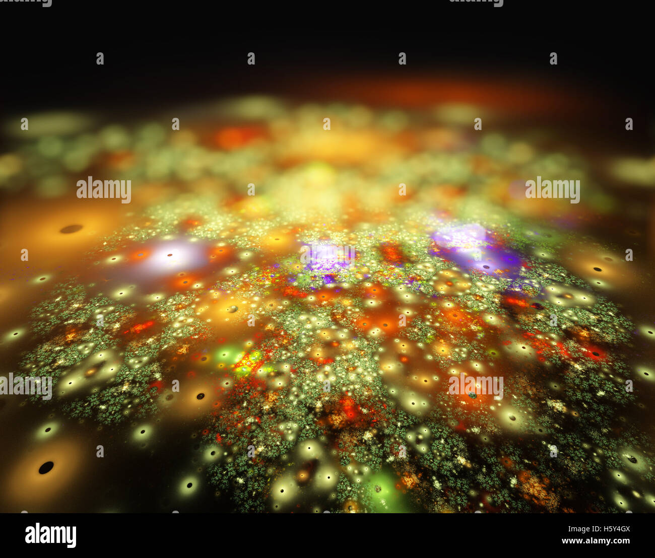 glowing colorful abstract background. Illustration Stock Photo - Alamy