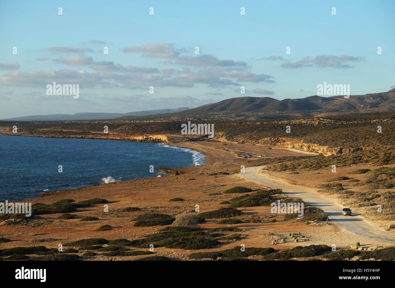 Akamas Peninisula, Paphos Region, Cyprus, The road to the Akamas ...